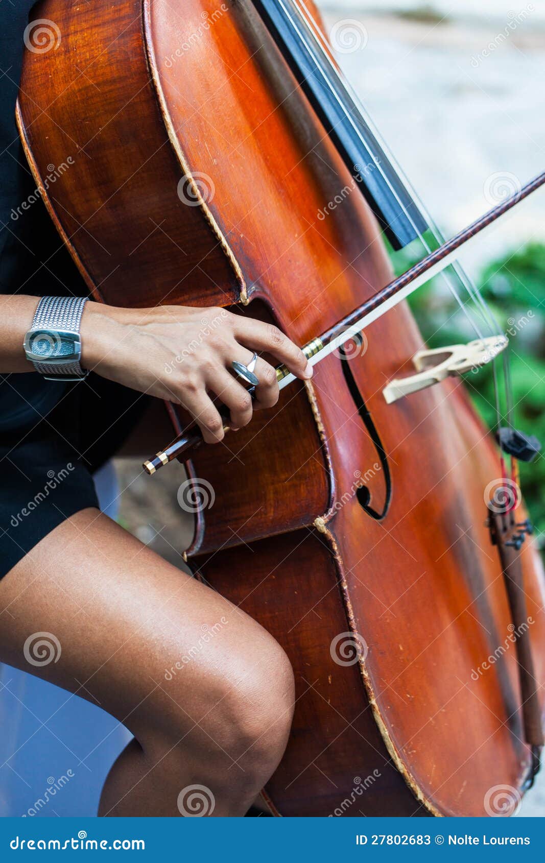 A lady playing on a violin stock image. Image of fiddle - 27802683