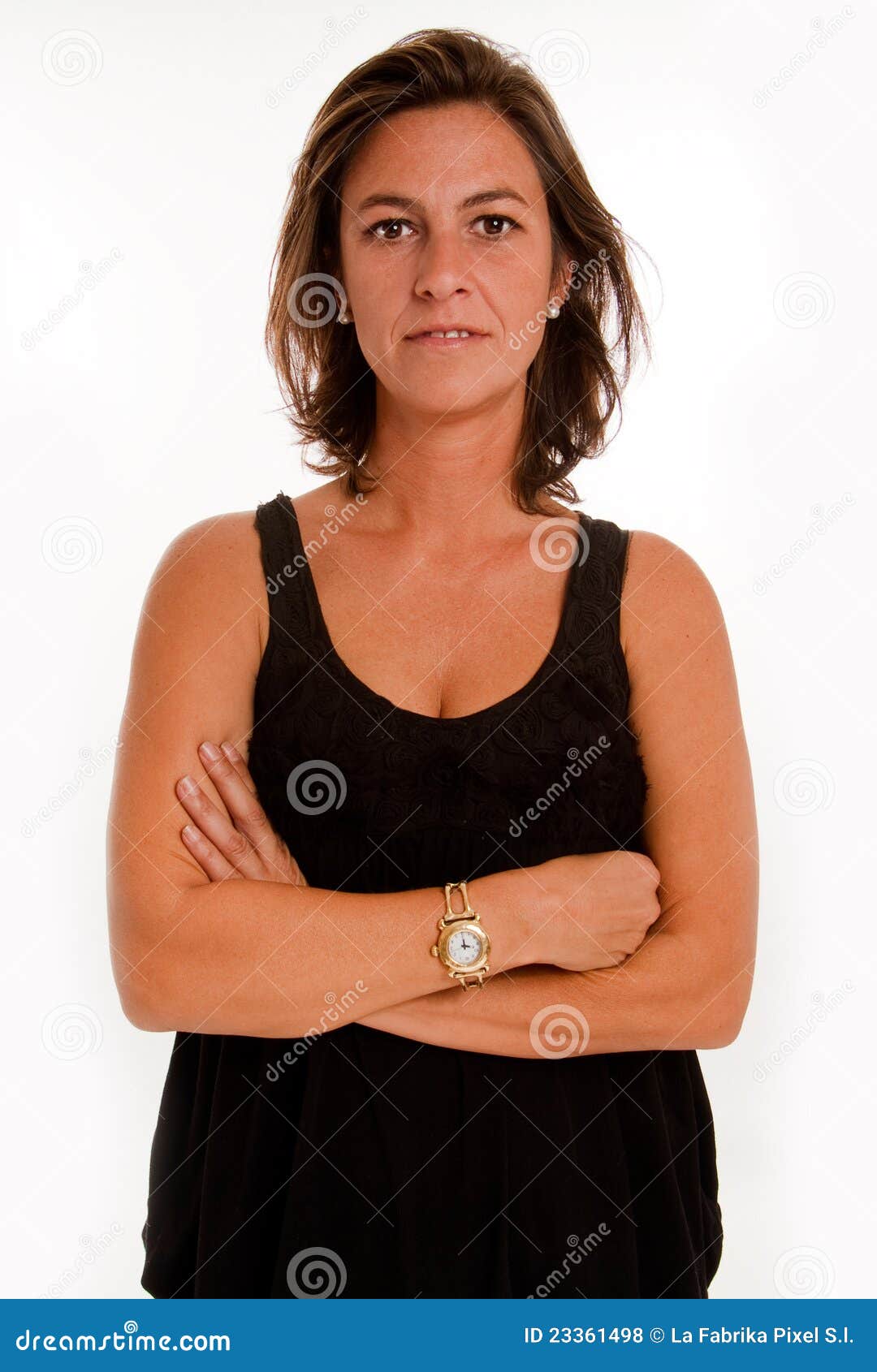 Lady portrait stock photo. Image of portrait, isolated - 23361498