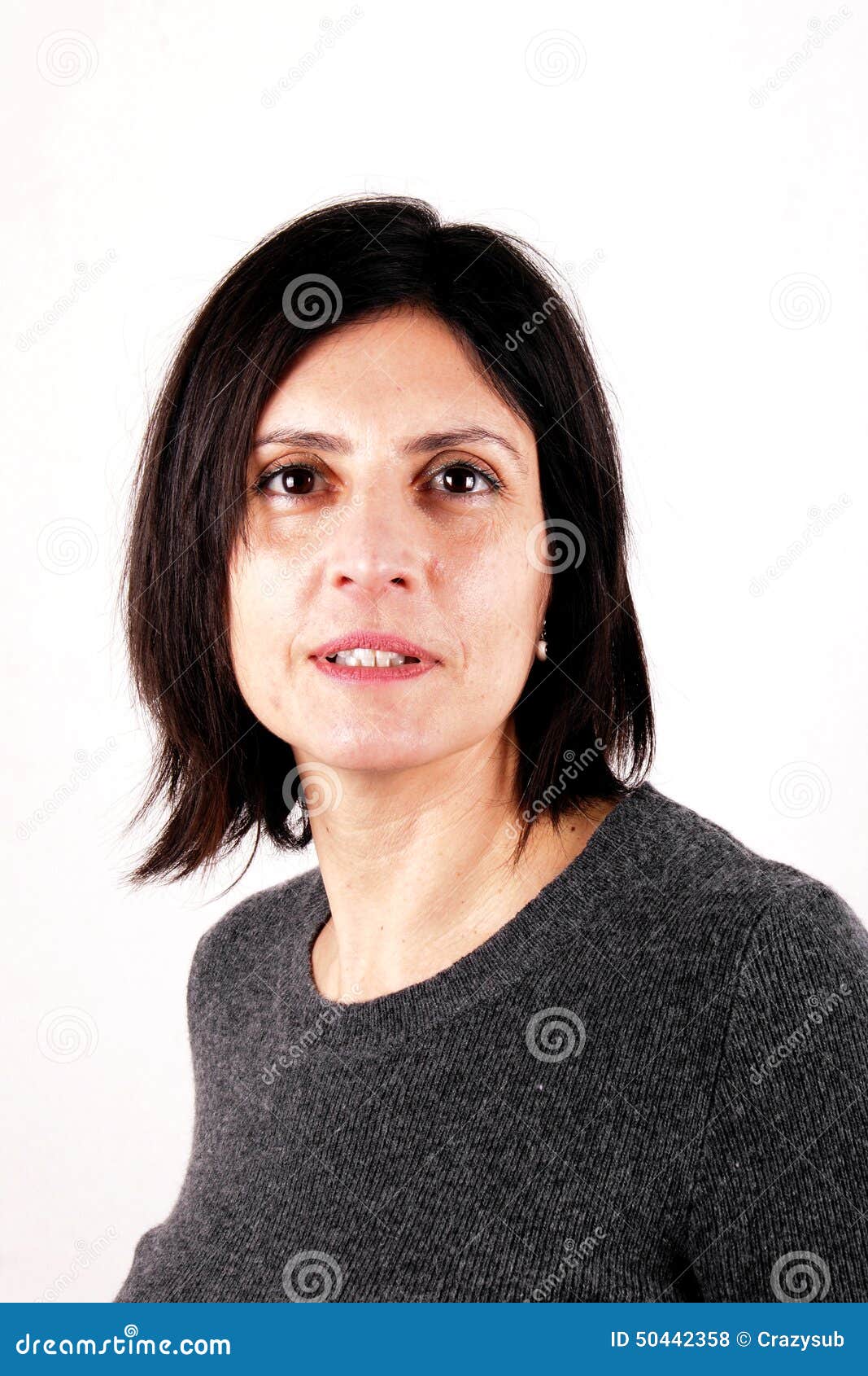 Lady portrait stock photo. Image of happy, hair, lifestyle - 50442358