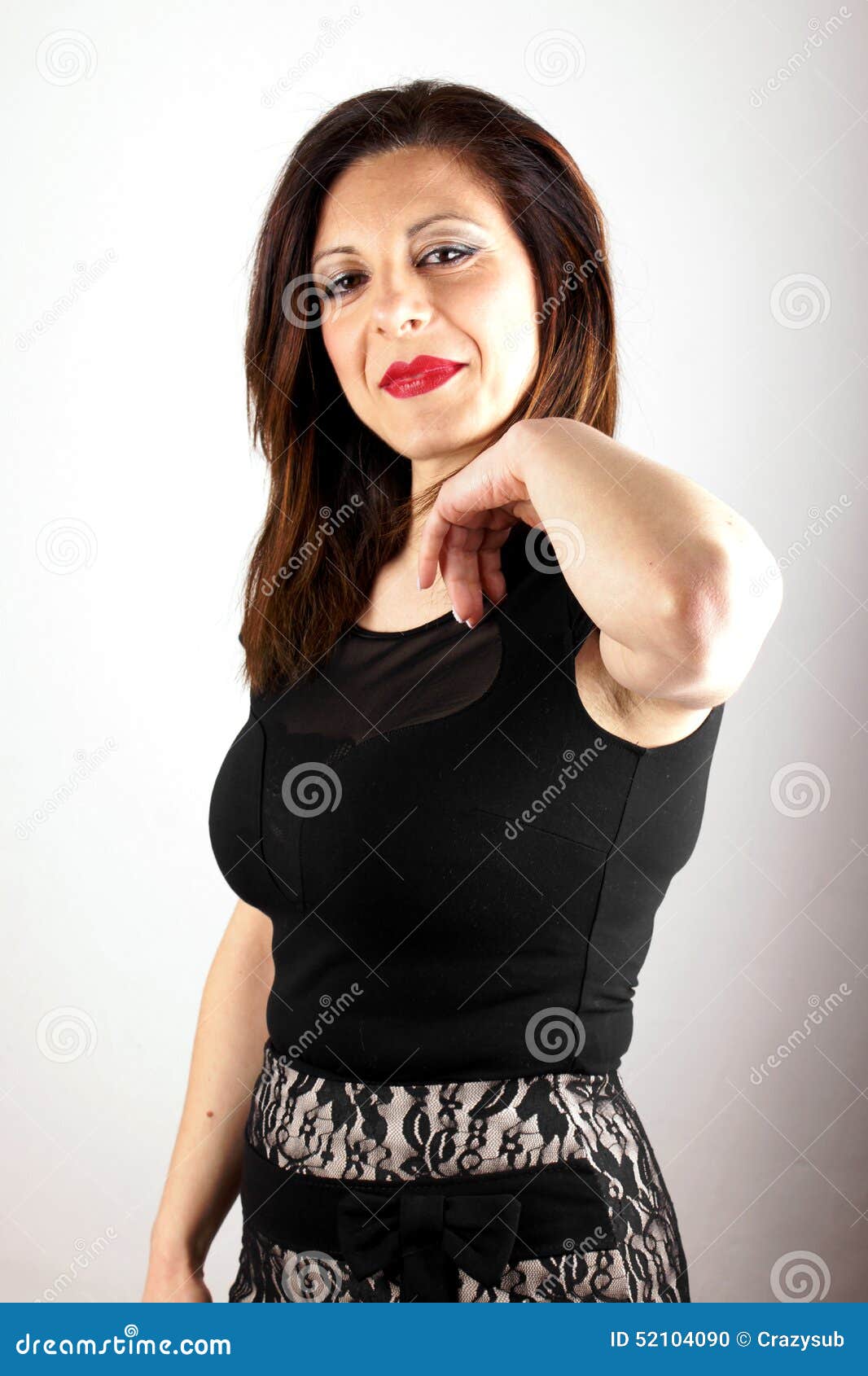 Lady portrait stock photo. Image of smiling, happy, funny - 52104090