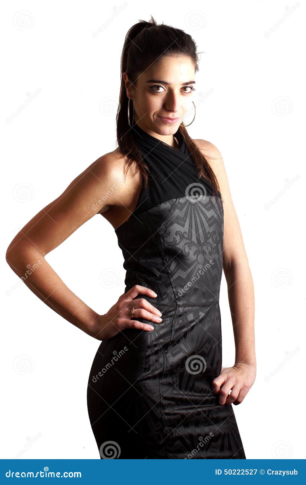 Lady portrait stock image. Image of happy, healthy, posing - 50222527