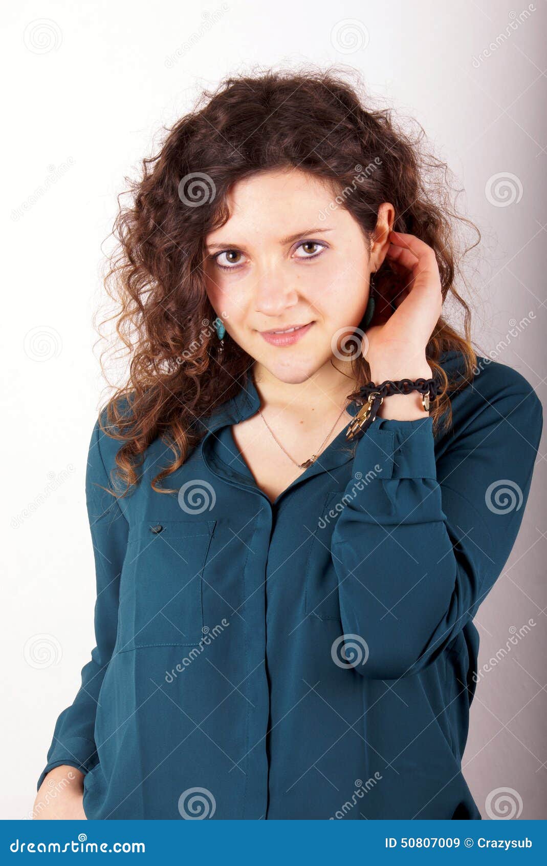 Lady portrait stock image. Image of portrait, serious - 50807009