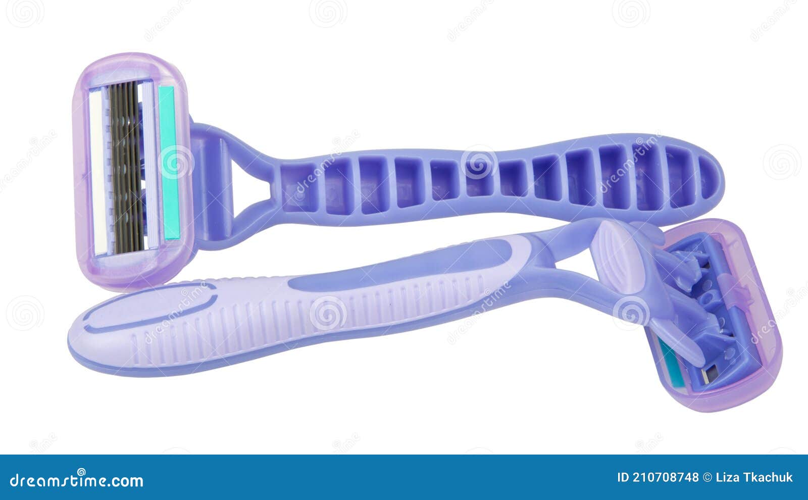 Lady Razor for Shaving Isolated on the White Background Stock Photo ...