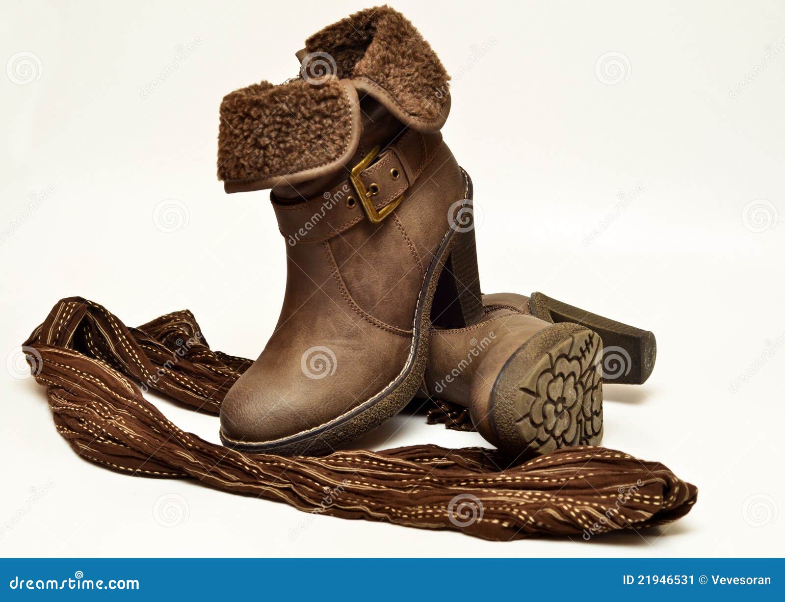 Lady s boots stock image. Image of collection, footwear - 21946531