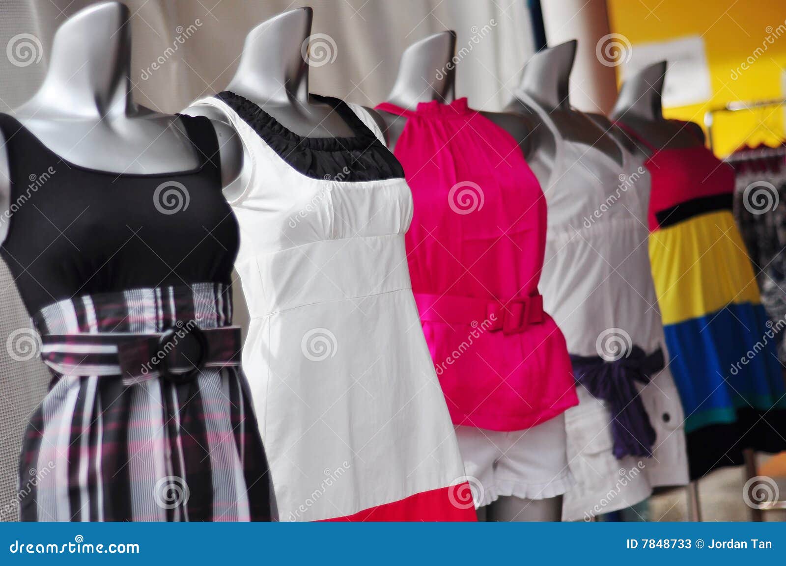 Lady s clothings stock image. Image of mannequin, woman - 7848733