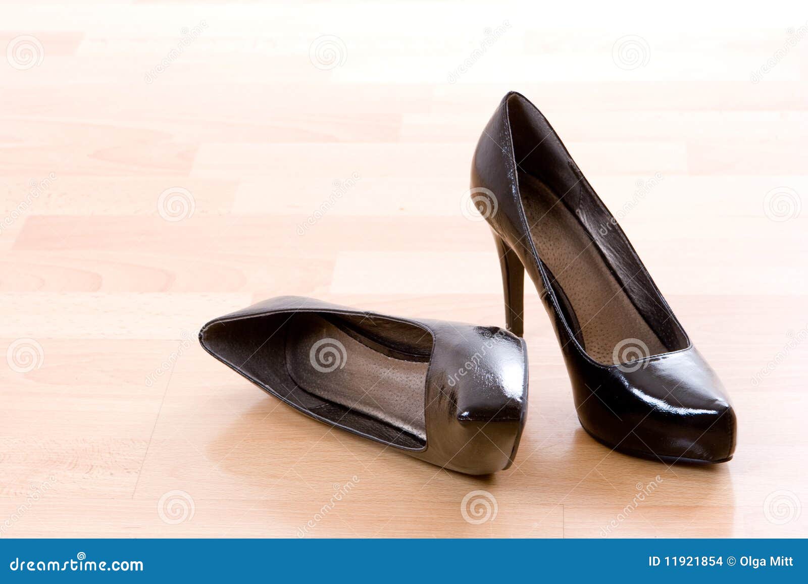 Lady s shoe stock photo. Image of shiny, high, pair, femininity - 11921854