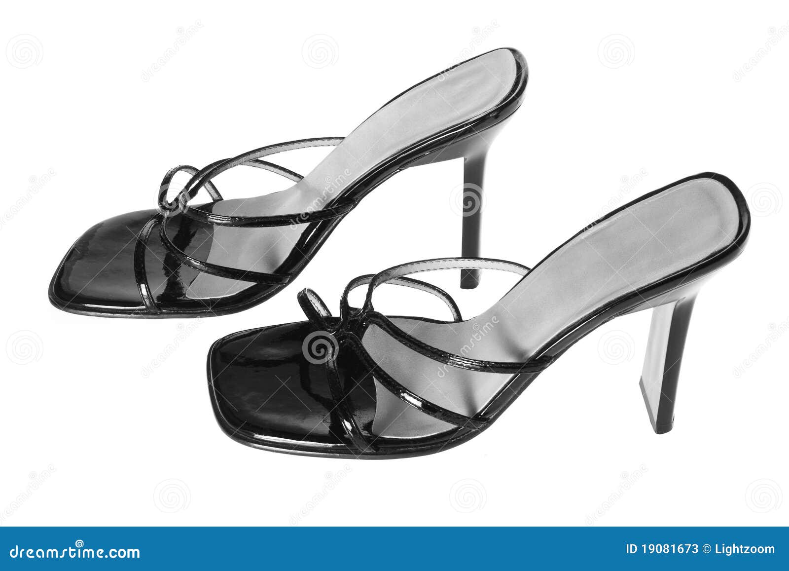 Lady Shoes stock image. Image of heels, style, isolated - 19081673
