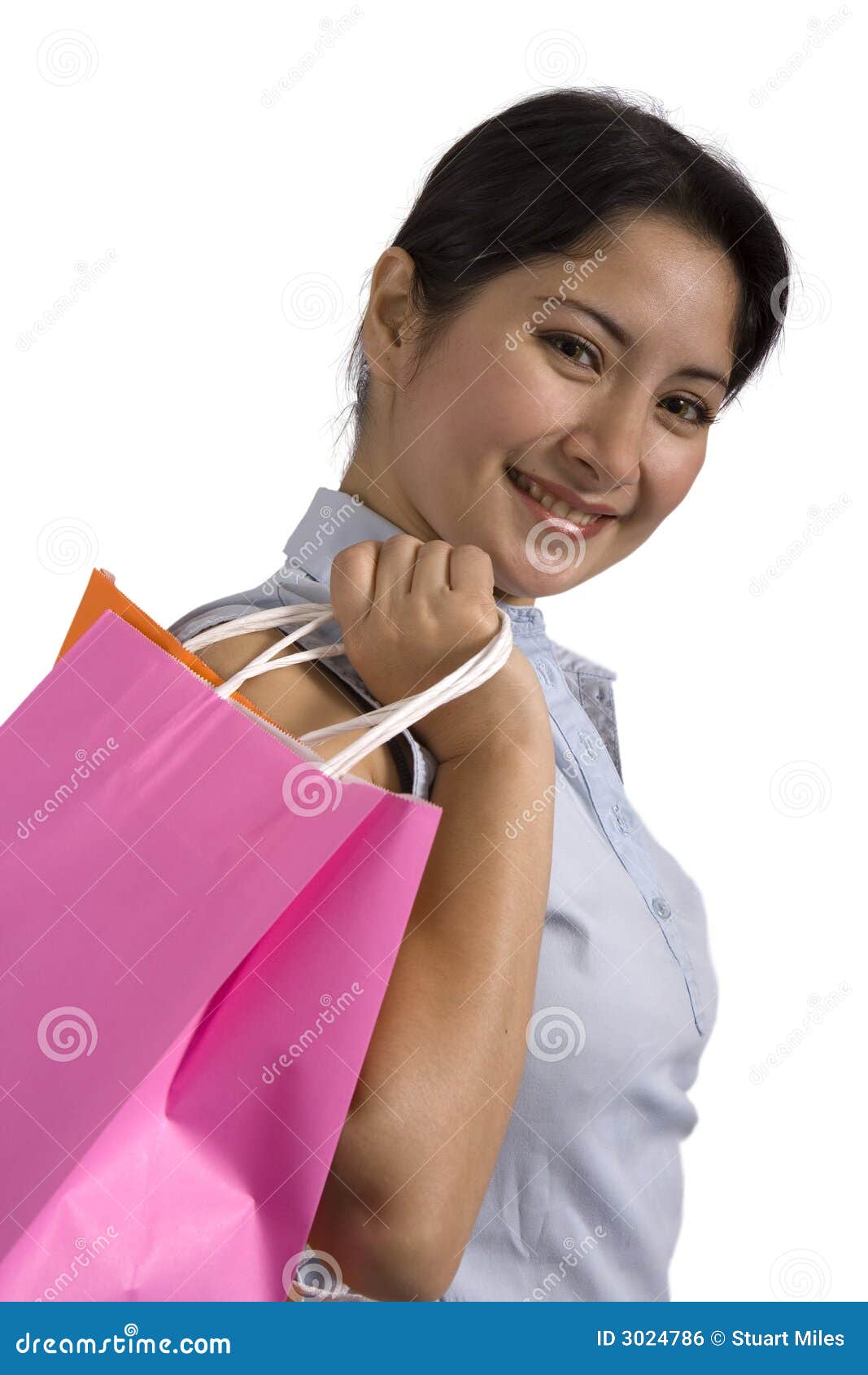 Lady shopping stock photo. Image of happiness, young, person - 3024786