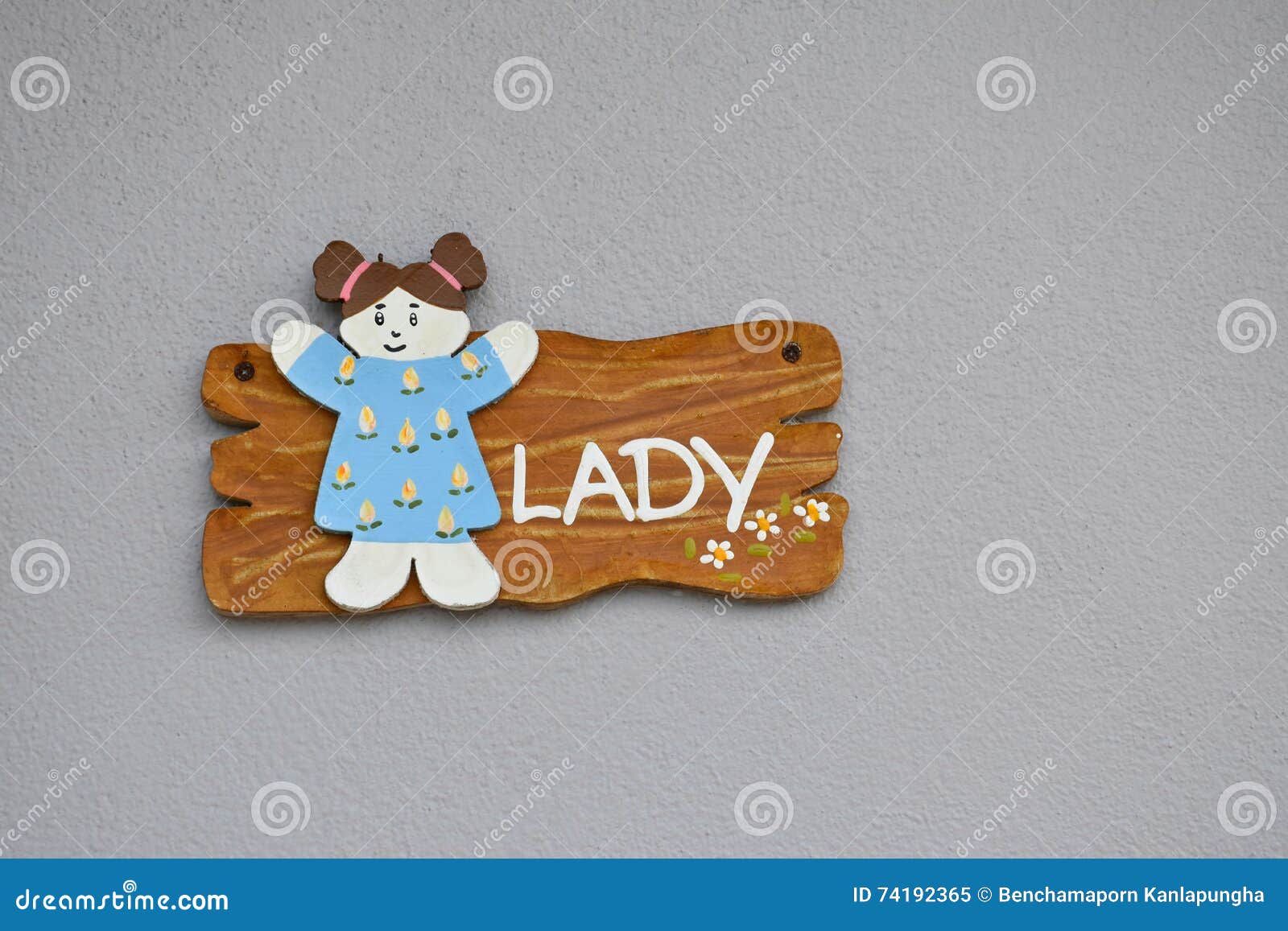 Lady sign stock illustration. Illustration of toilet - 74192365