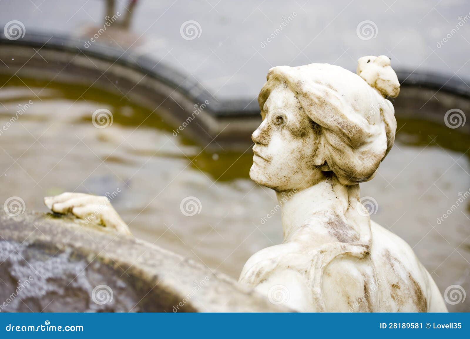 Lady statue stock image. Image of woman, garden, romance - 28189581