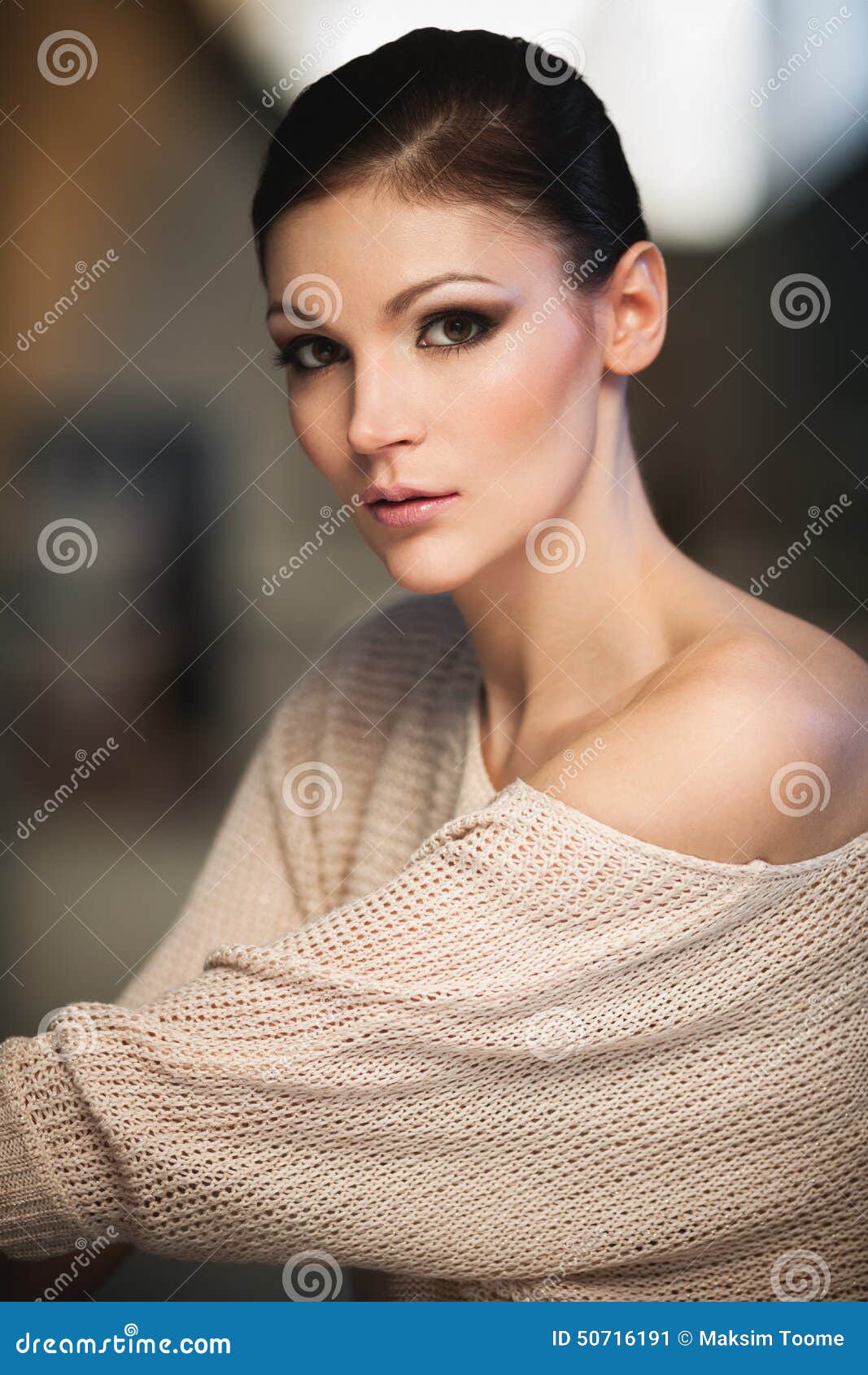 Lady in studio stock image. Image of closeup, lady, fresh - 50716191