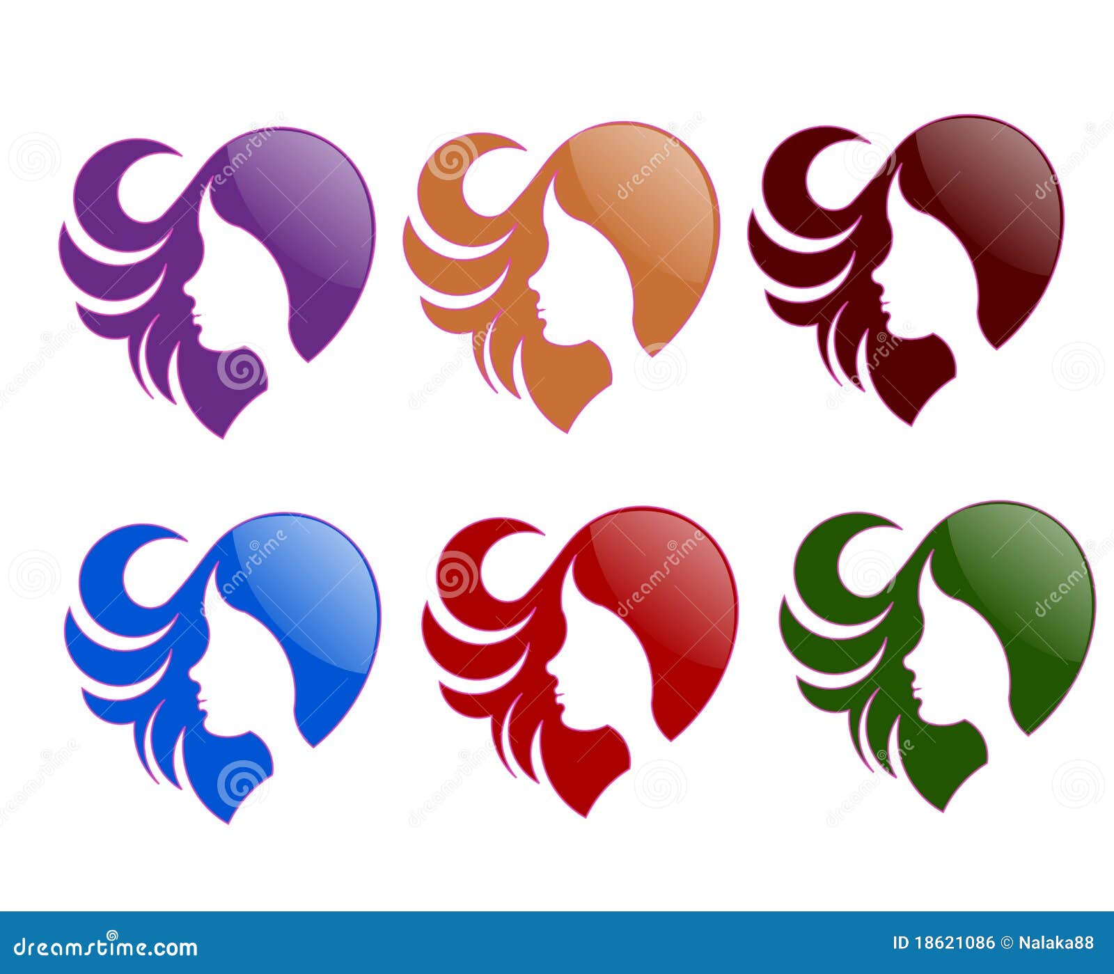 Lady symbol stock illustration. Illustration of female - 18621086