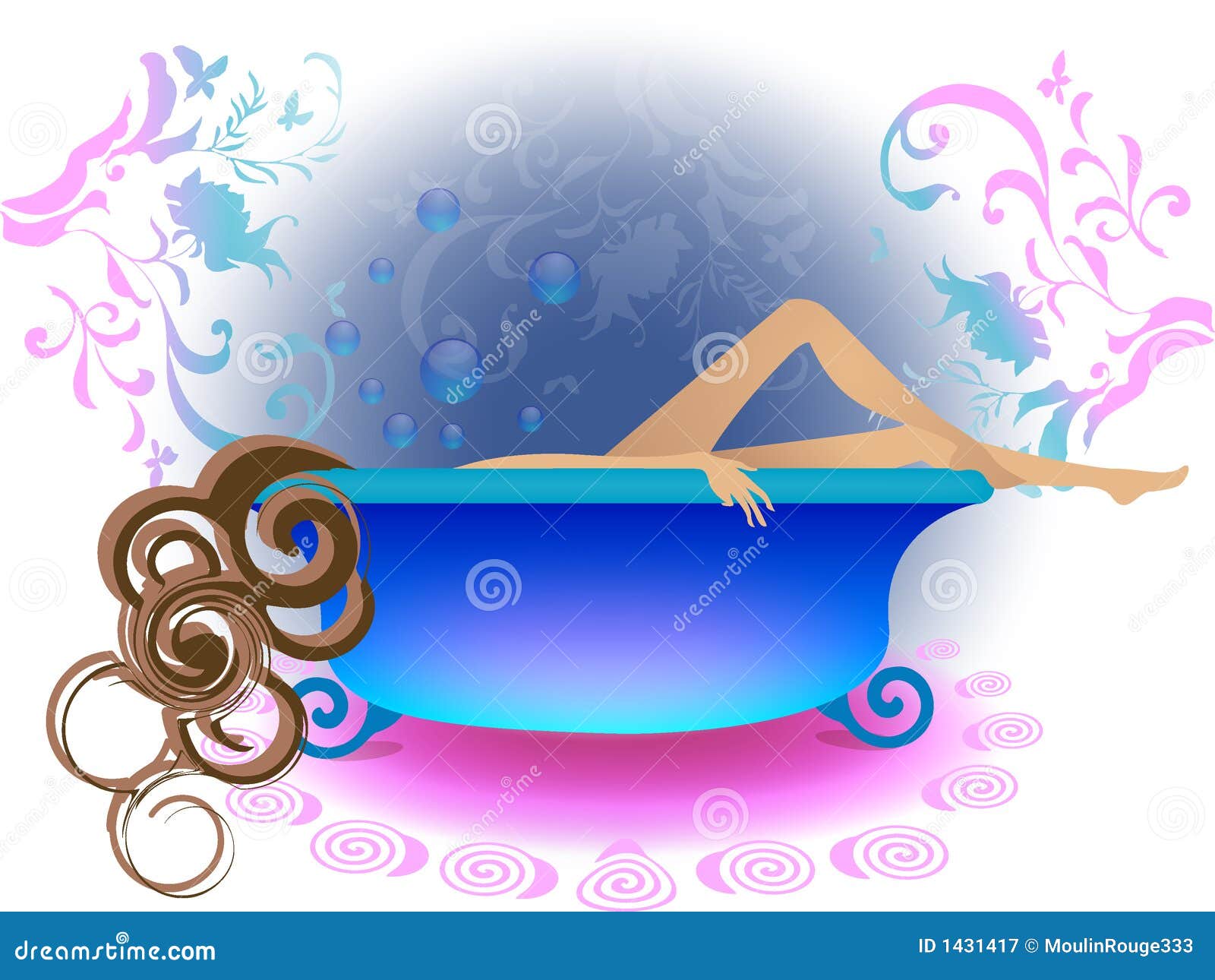 Lady Taking Sun Bath Sitting On Beach Having Rest. Woman Lying On Red ...