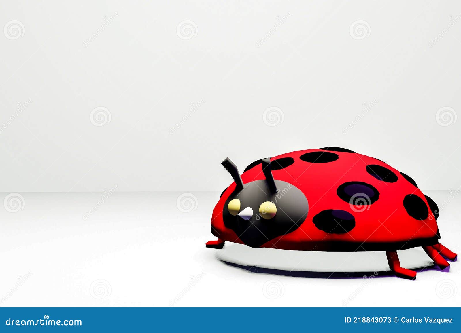 Ladybug drawing stock illustration. Illustration of clip - 218843073
