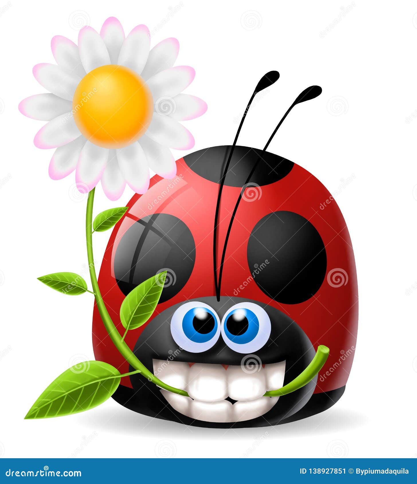 Ladybug With Aperitif Stock Photo | CartoonDealer.com #138928038