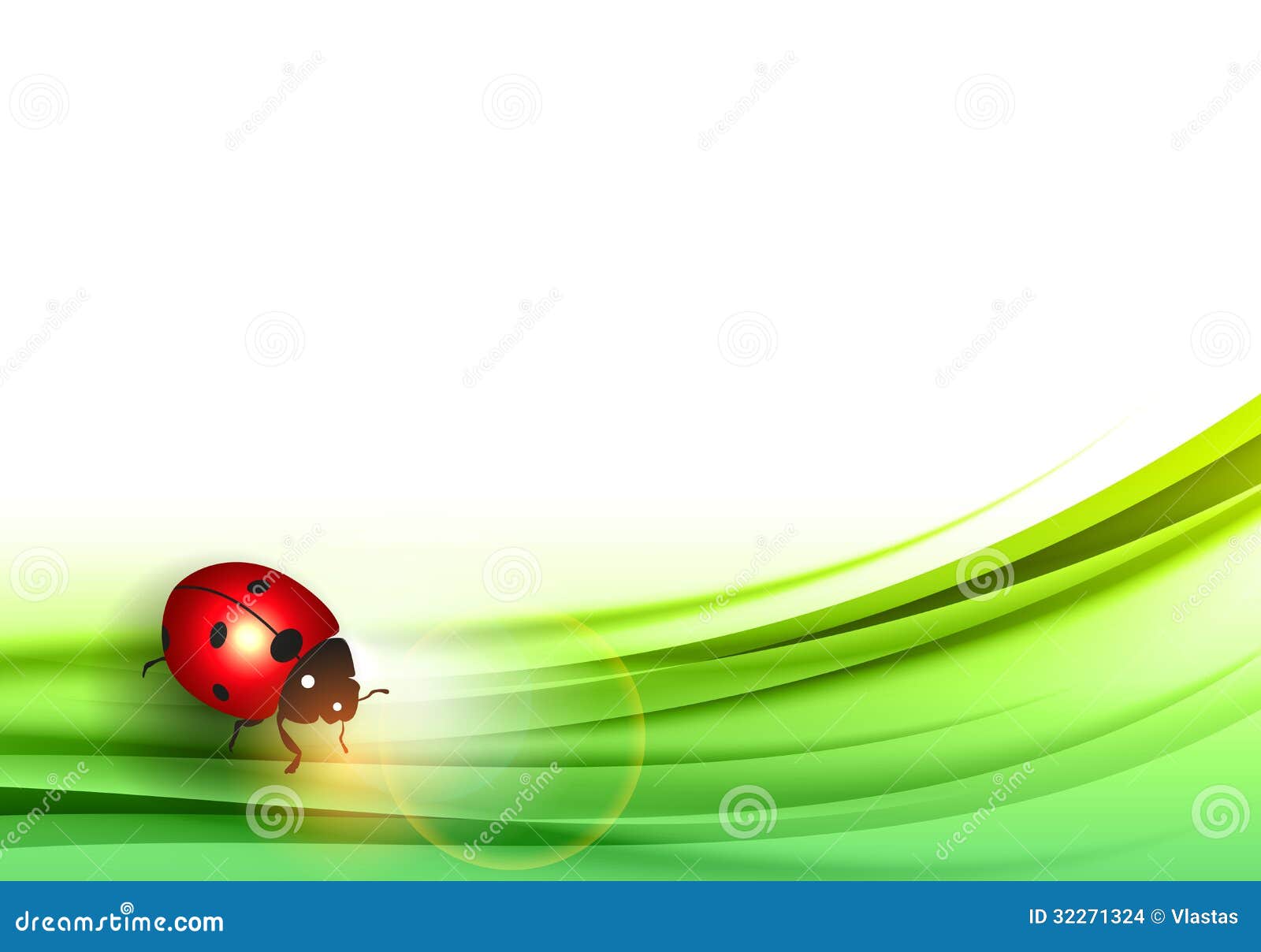 Ladybug stock vector. Illustration of environmental, life - 32271324