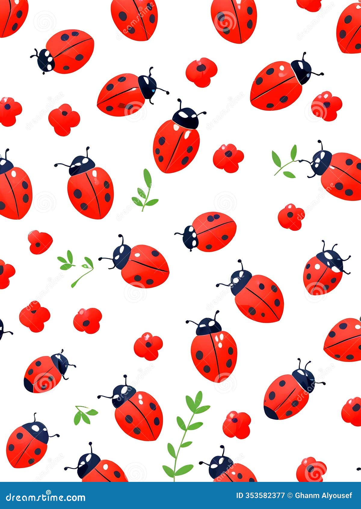 Ladybug With Heart Shape Line. Cute Ladybird With Line Route. Stock ...