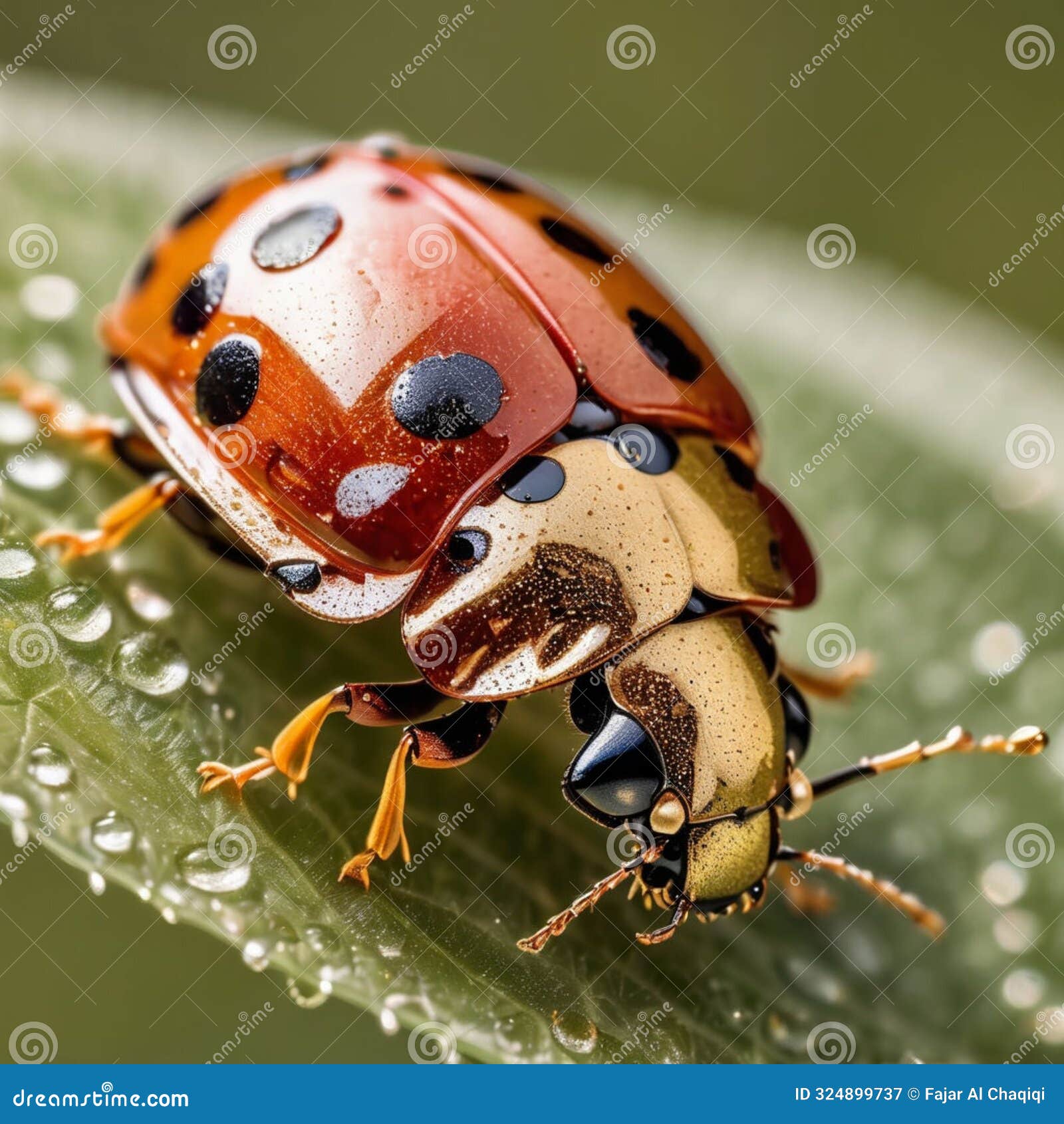 Ladybug Image Created by AI Generated Stock Illustration - Illustration ...