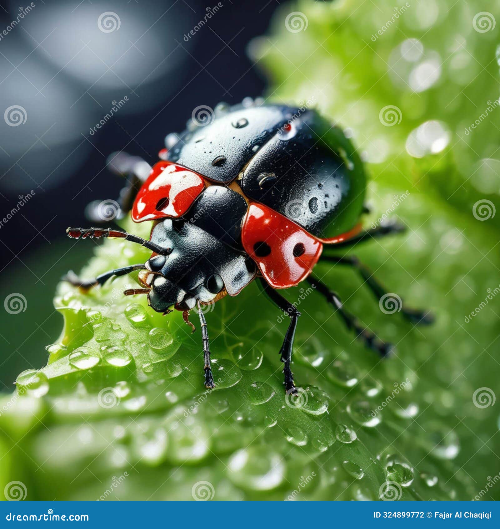 Ladybug Image Created by AI Generated Stock Illustration - Illustration ...