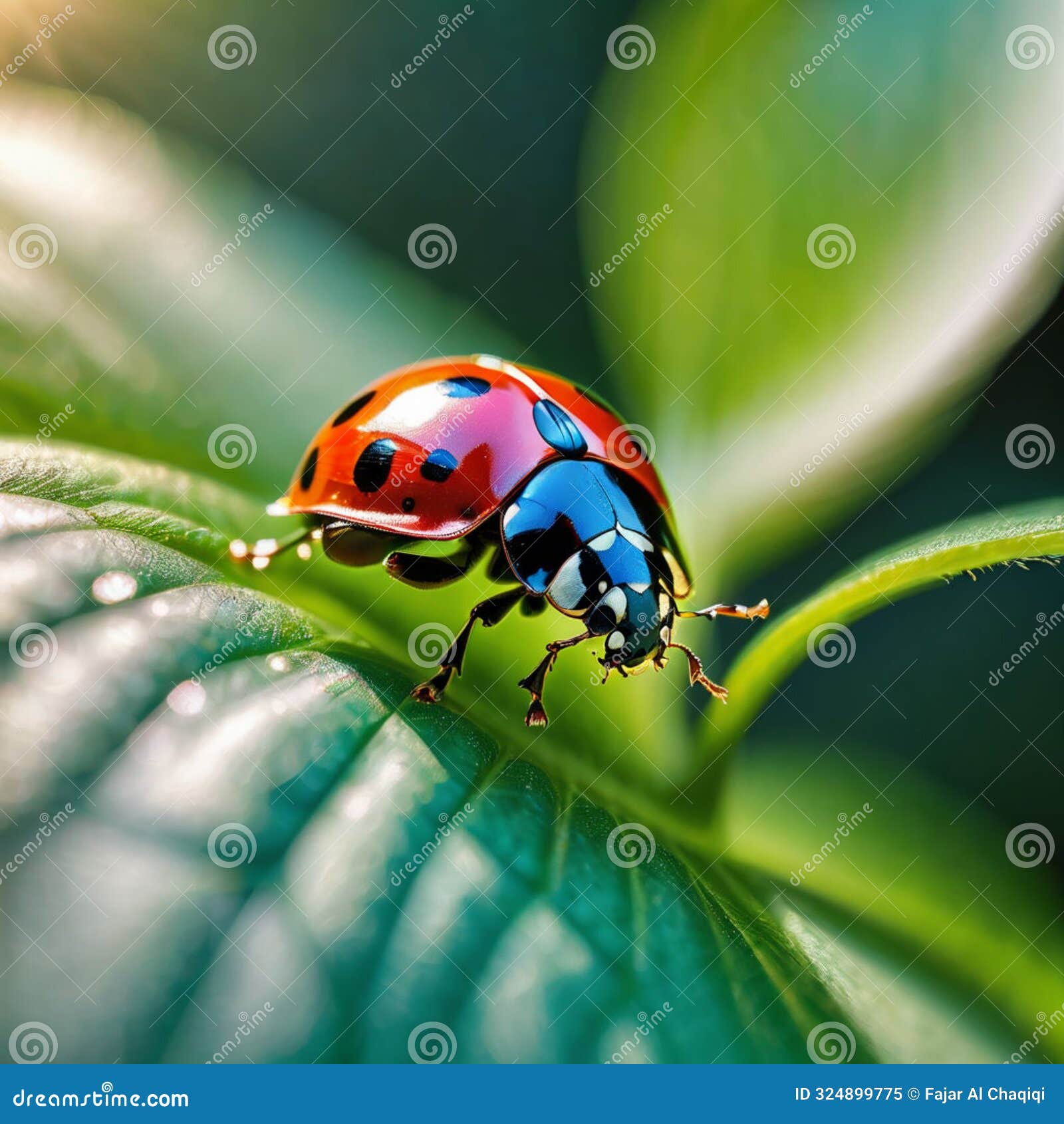Ladybug Image Created by AI Generated Stock Illustration - Illustration ...