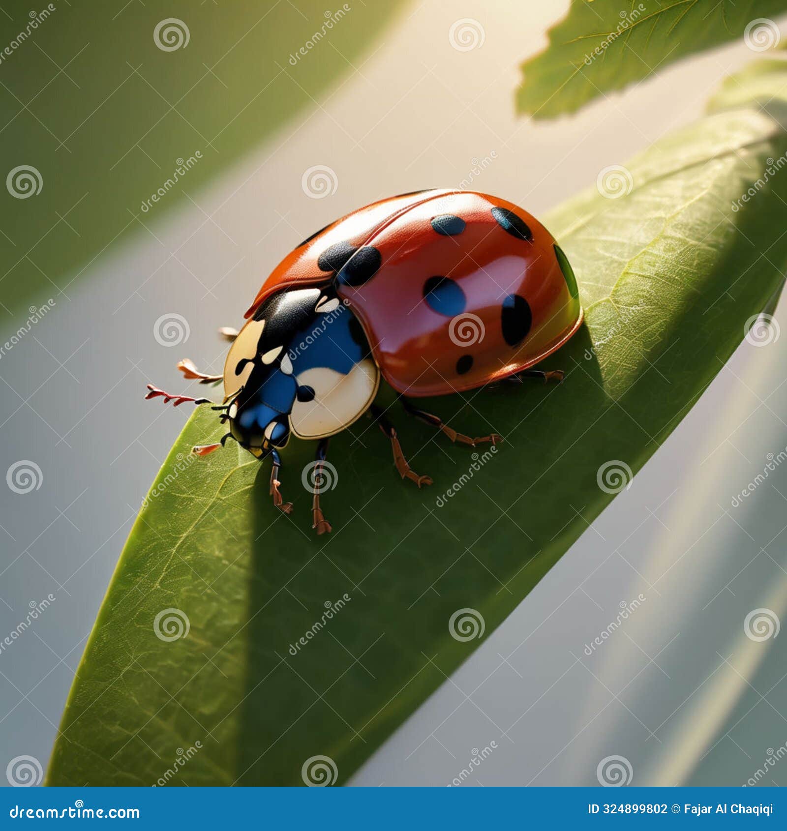 Ladybug Image Created by AI Generated Stock Illustration - Illustration ...
