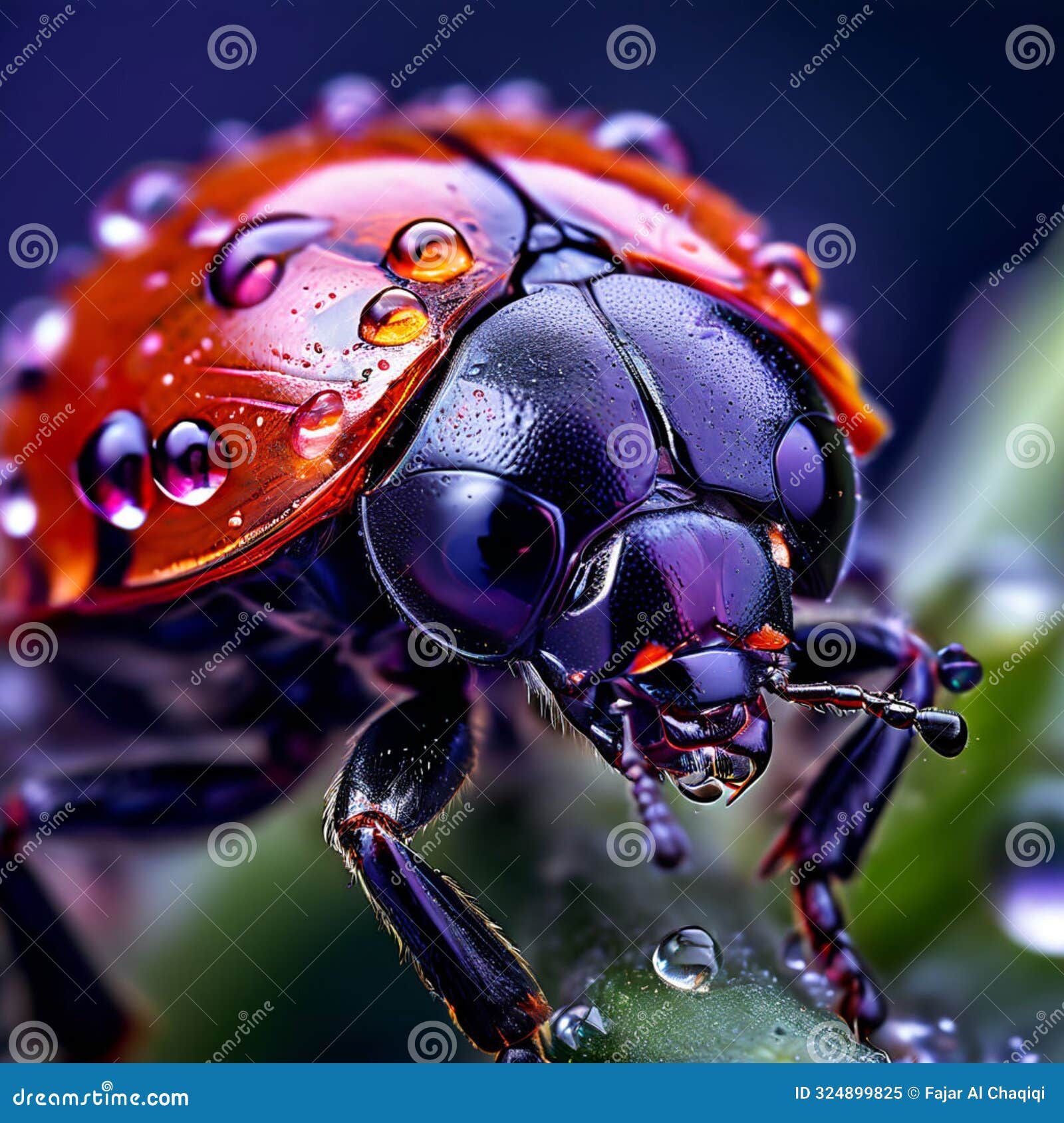 Ladybug Image Created by AI Generated Stock Illustration - Illustration ...