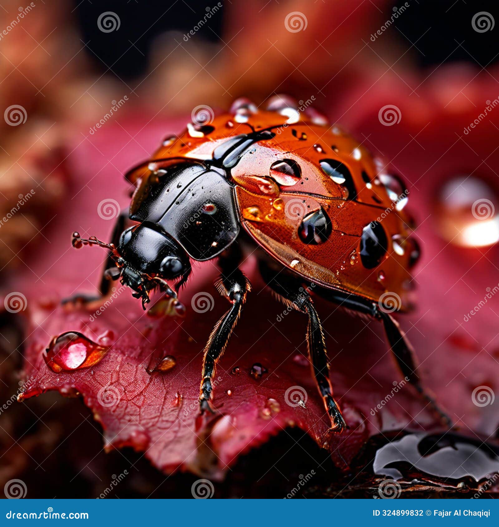 Ladybug Image Created by AI Generated Stock Illustration - Illustration ...