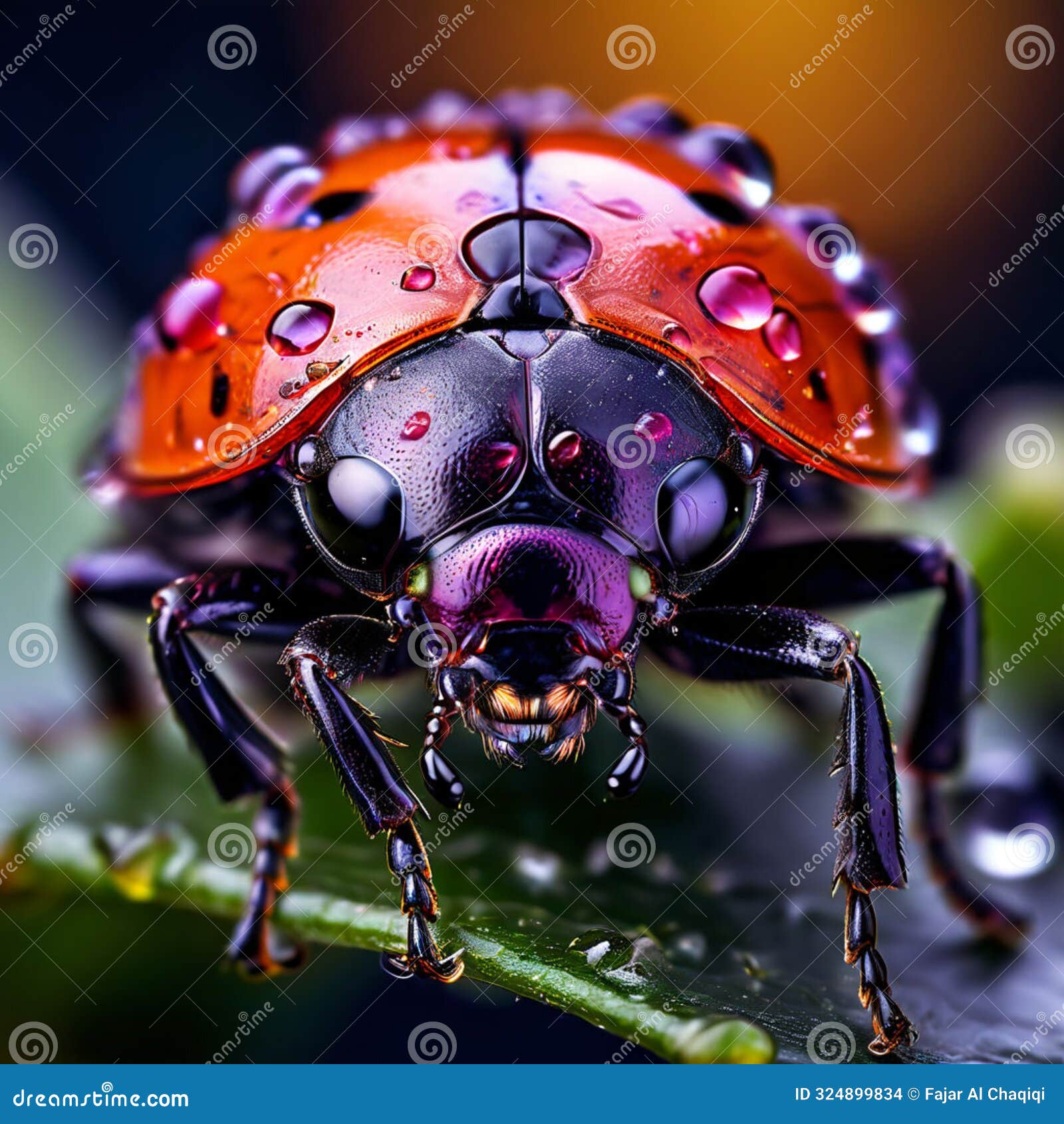 Ladybug Image Created by AI Generated Stock Illustration - Illustration ...