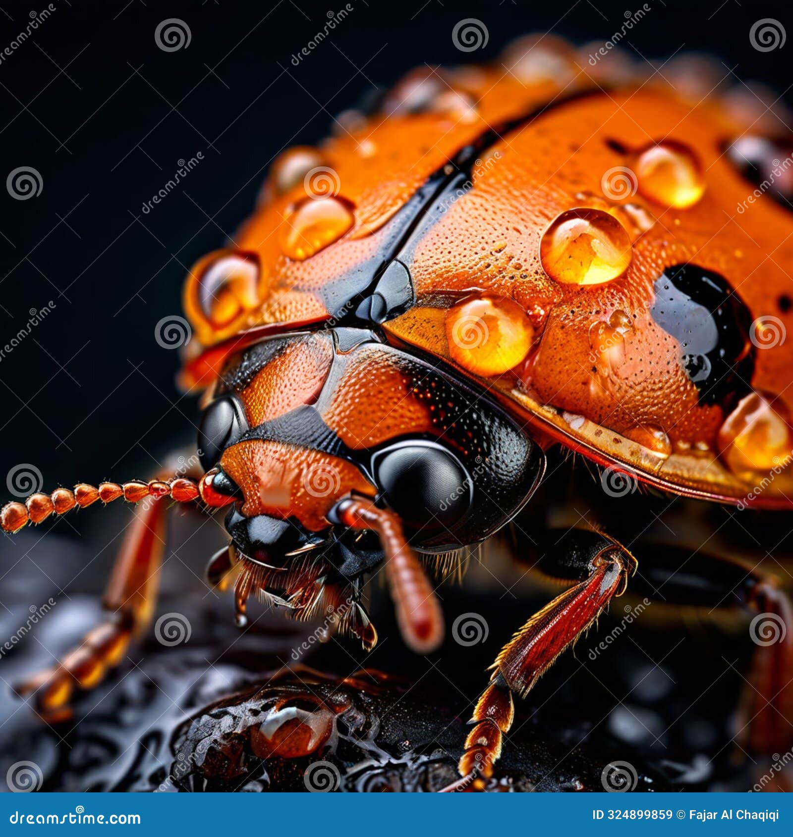 Ladybug Image Created by AI Generated Stock Illustration - Illustration ...