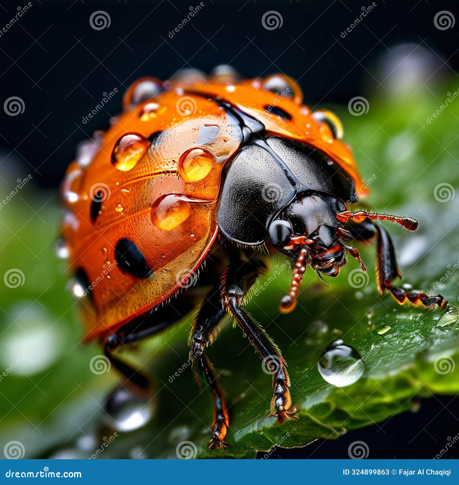 Ladybug Image Created by AI Generated Stock Illustration - Illustration ...