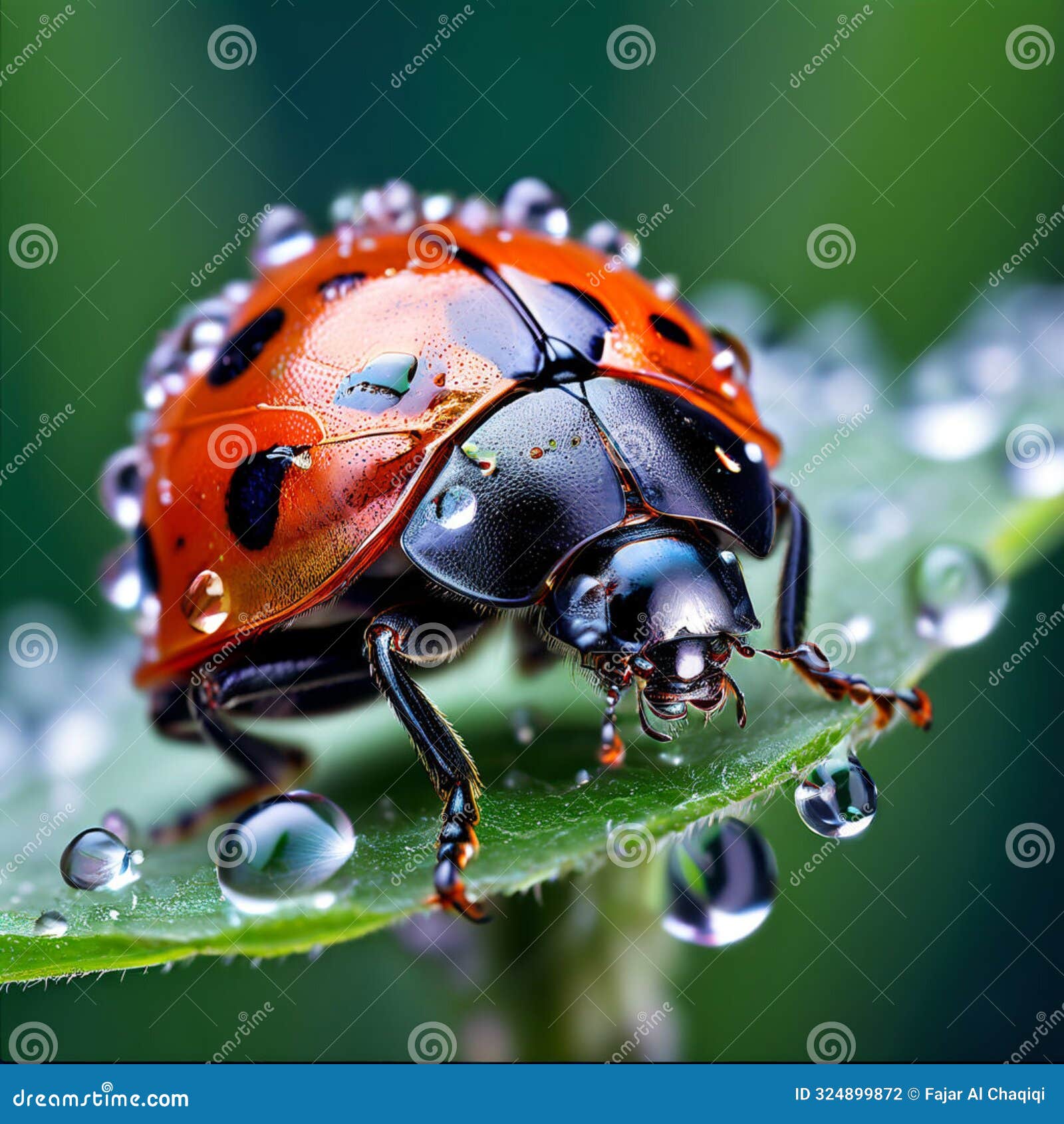 Ladybug Image Created by AI Generated Stock Illustration - Illustration ...