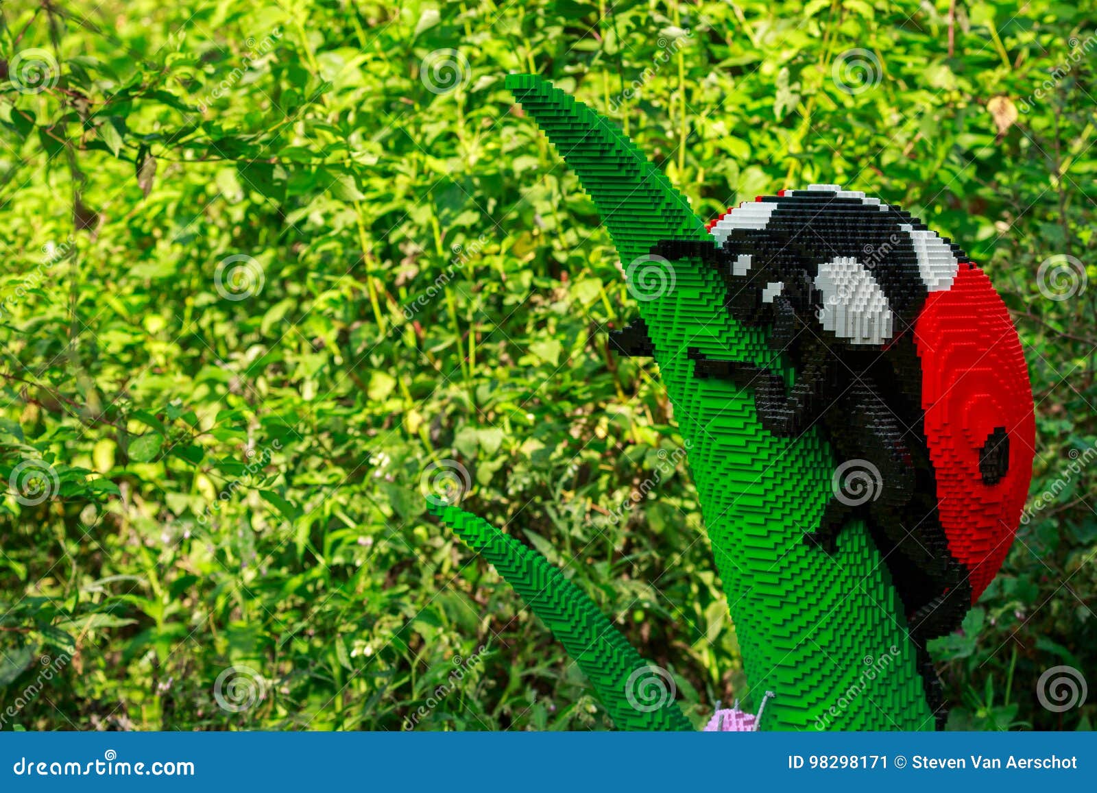 Ladybug in Lego in Planckendael Zoo Editorial Photo - Image of ...