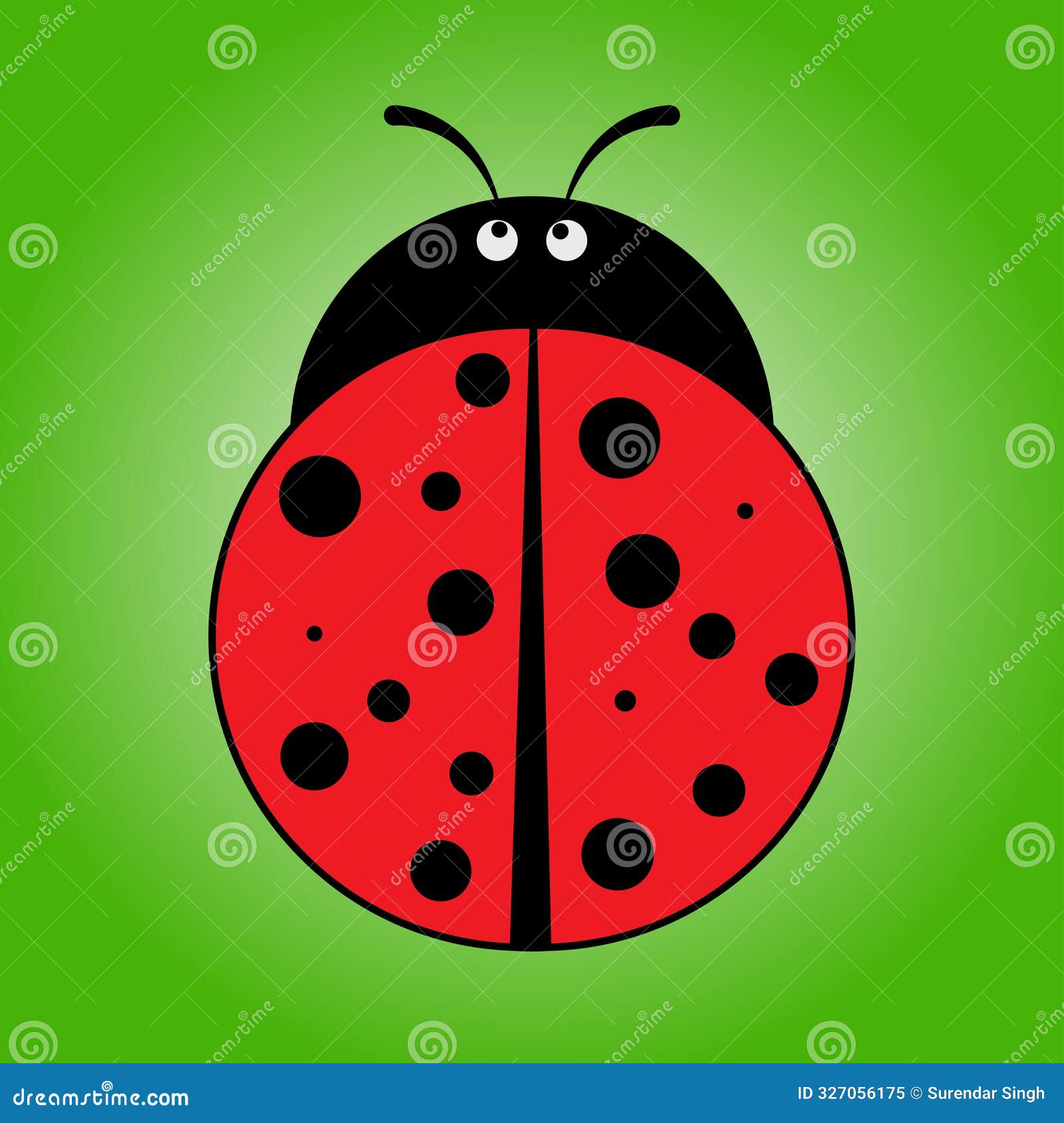 Ladybugs Flat Cartoon Vector Ilustrare Element Vectorial Plat De Desen ...