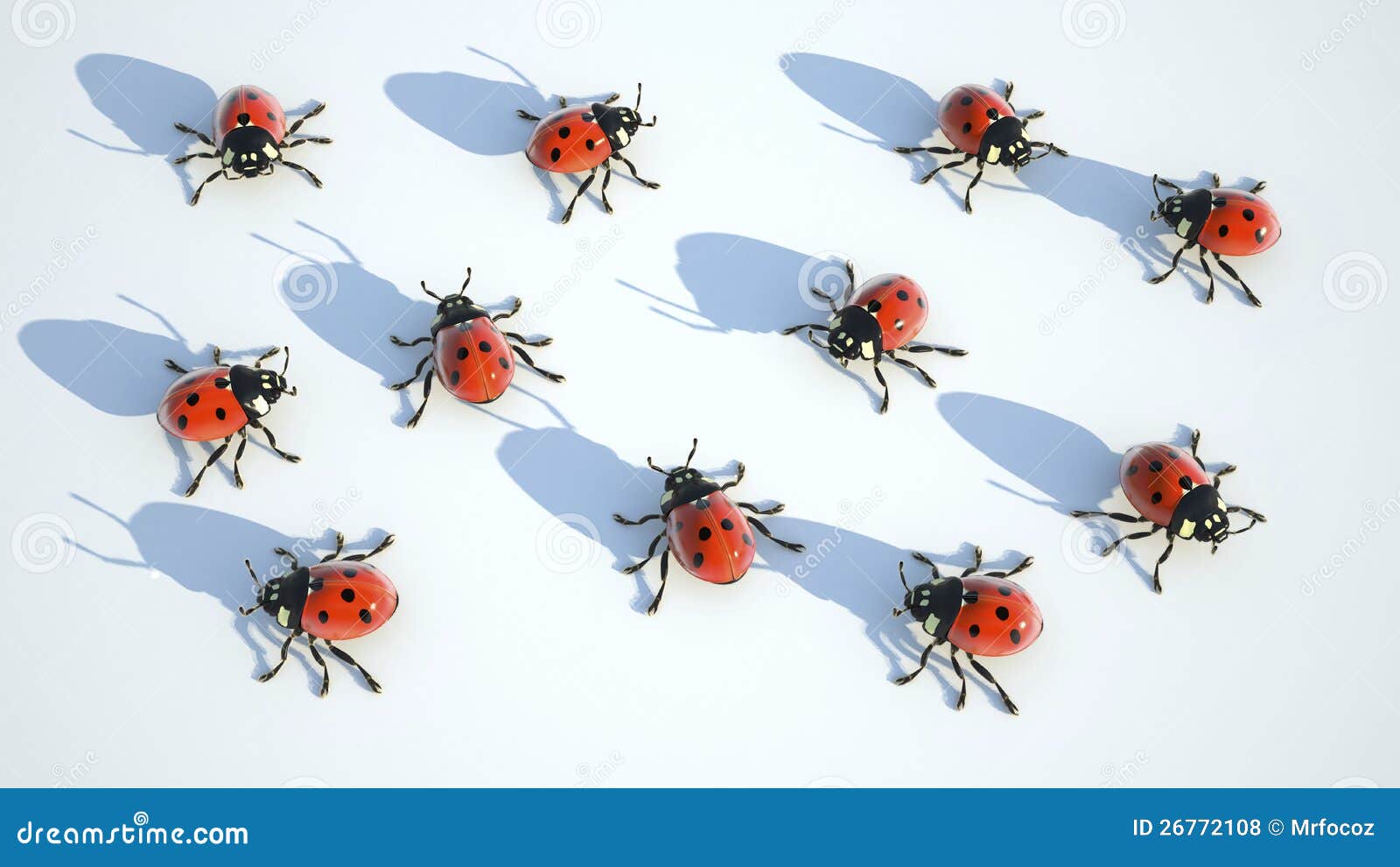 Ladybugs on the plane stock illustration. Illustration of shape - 26772108