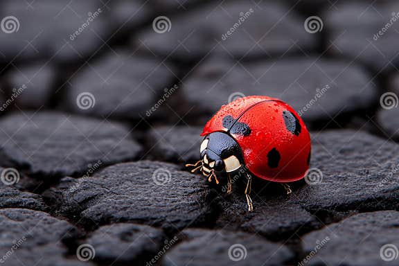 Ladybugs, Tiny Footprints, Delicate Imprints Leave Behind Subtle Traces ...