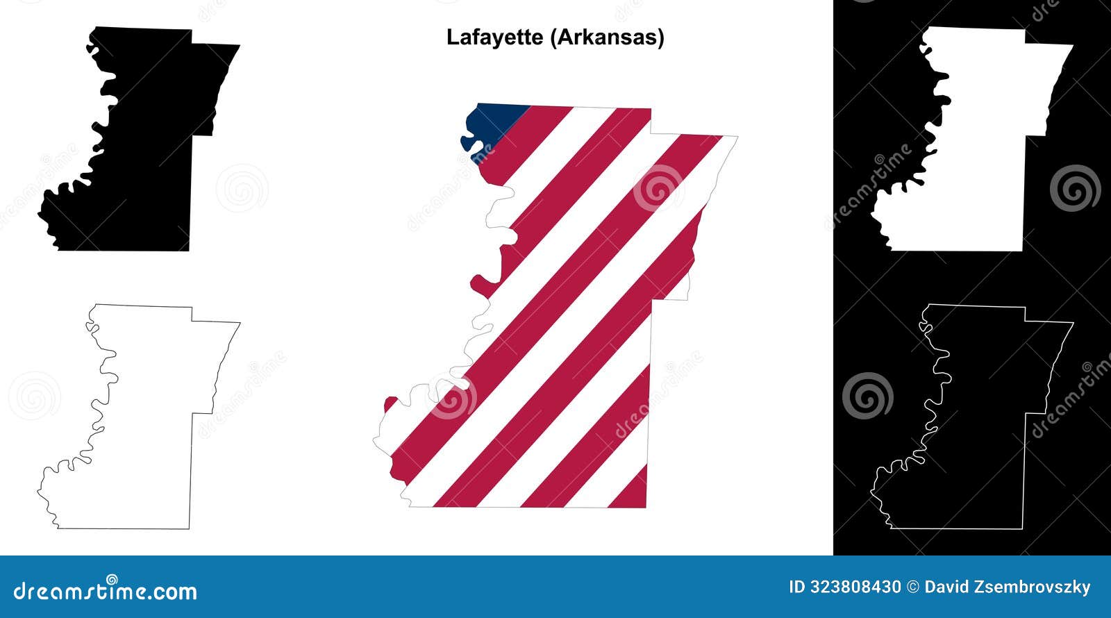 Lafayette outline map stock illustration. Illustration of silhouette ...