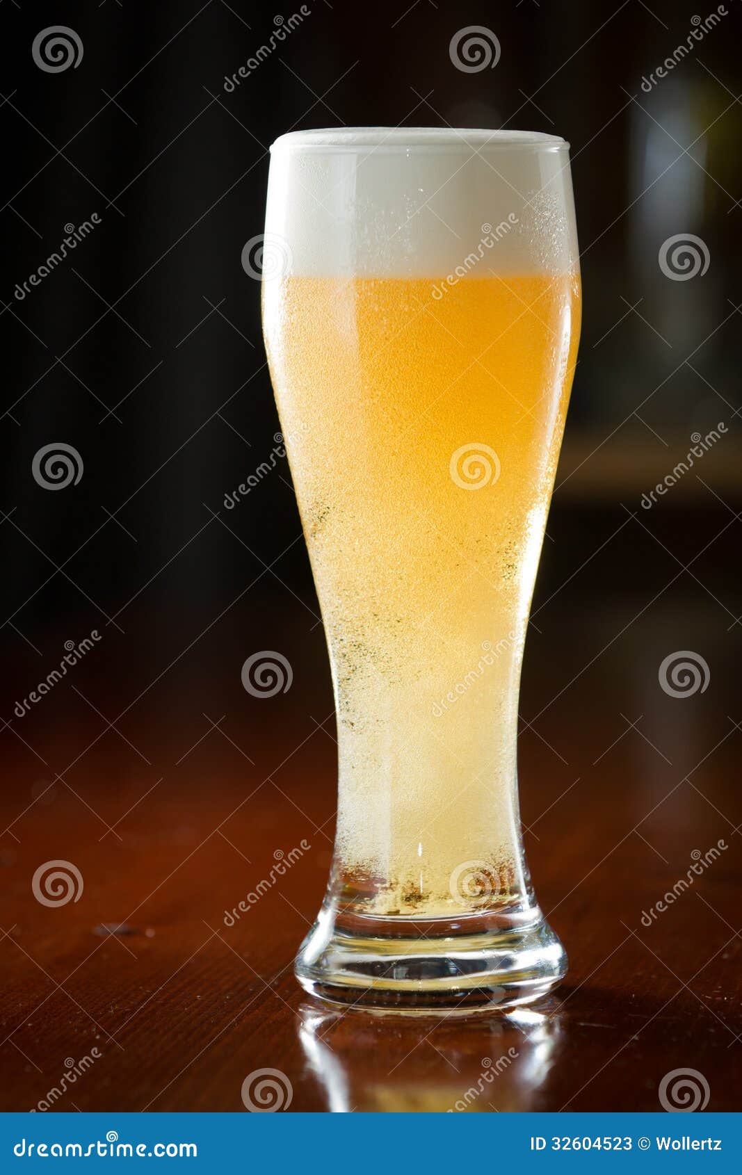 Lager on a bar stock image. Image of restaurant, bright - 32604523