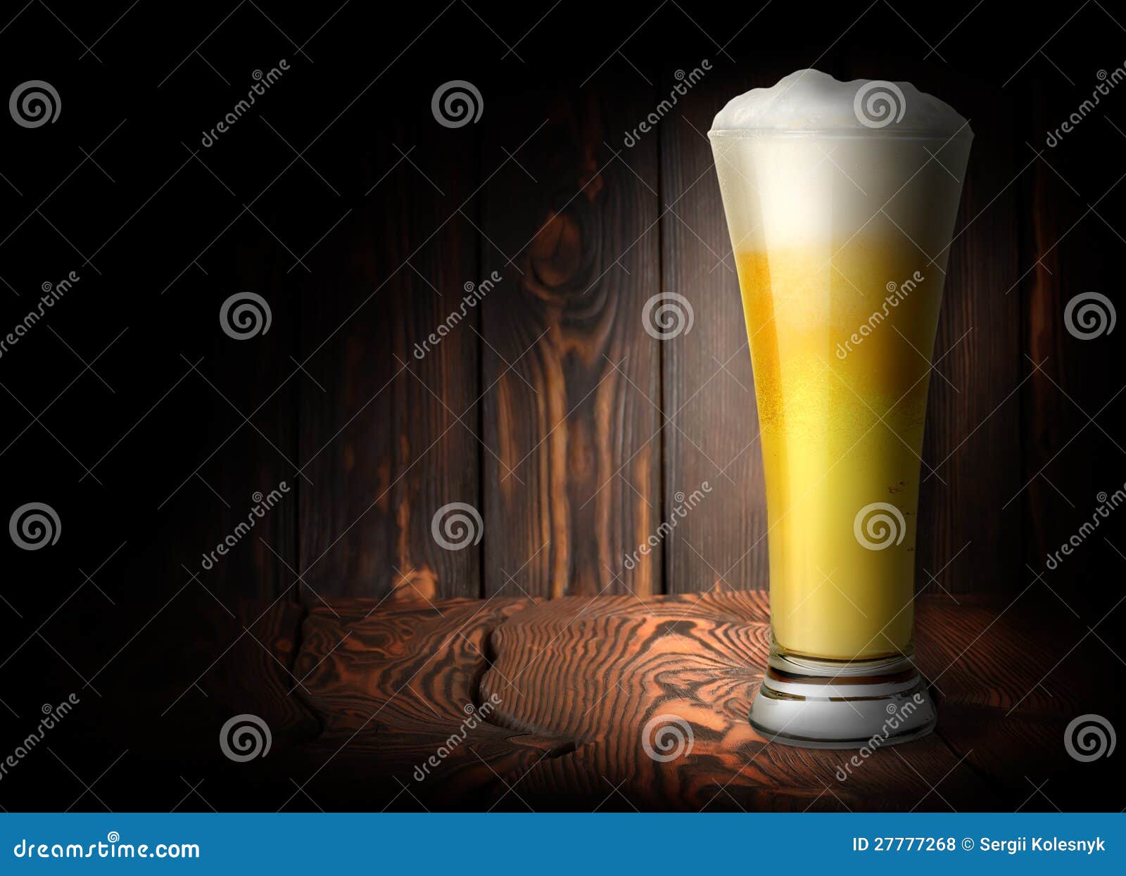 Lager Beer on a Dark Background Stock Photo - Image of celebrate, beer ...