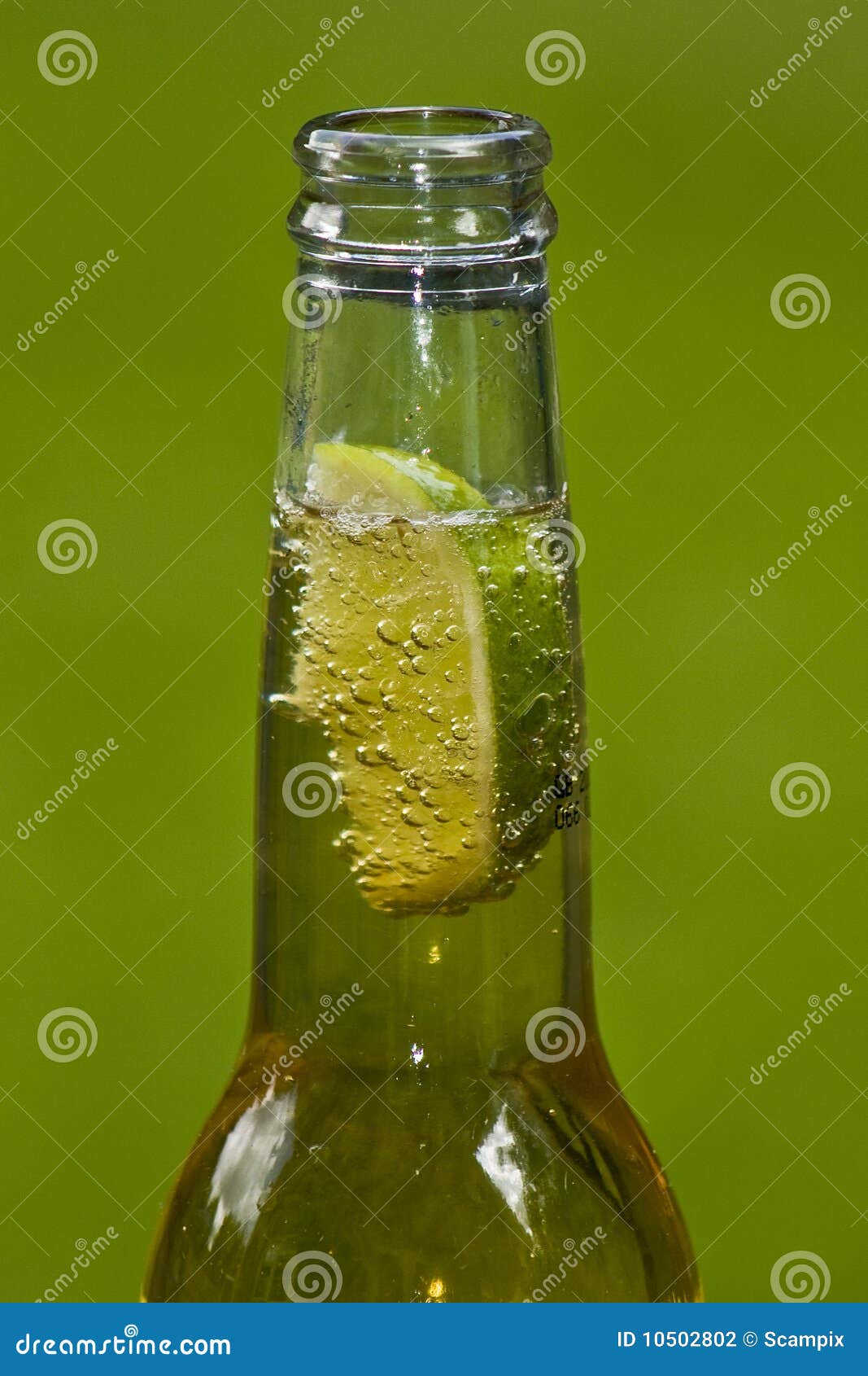 Lager & Lime stock photo. Image of lime, hops, lager - 10502802