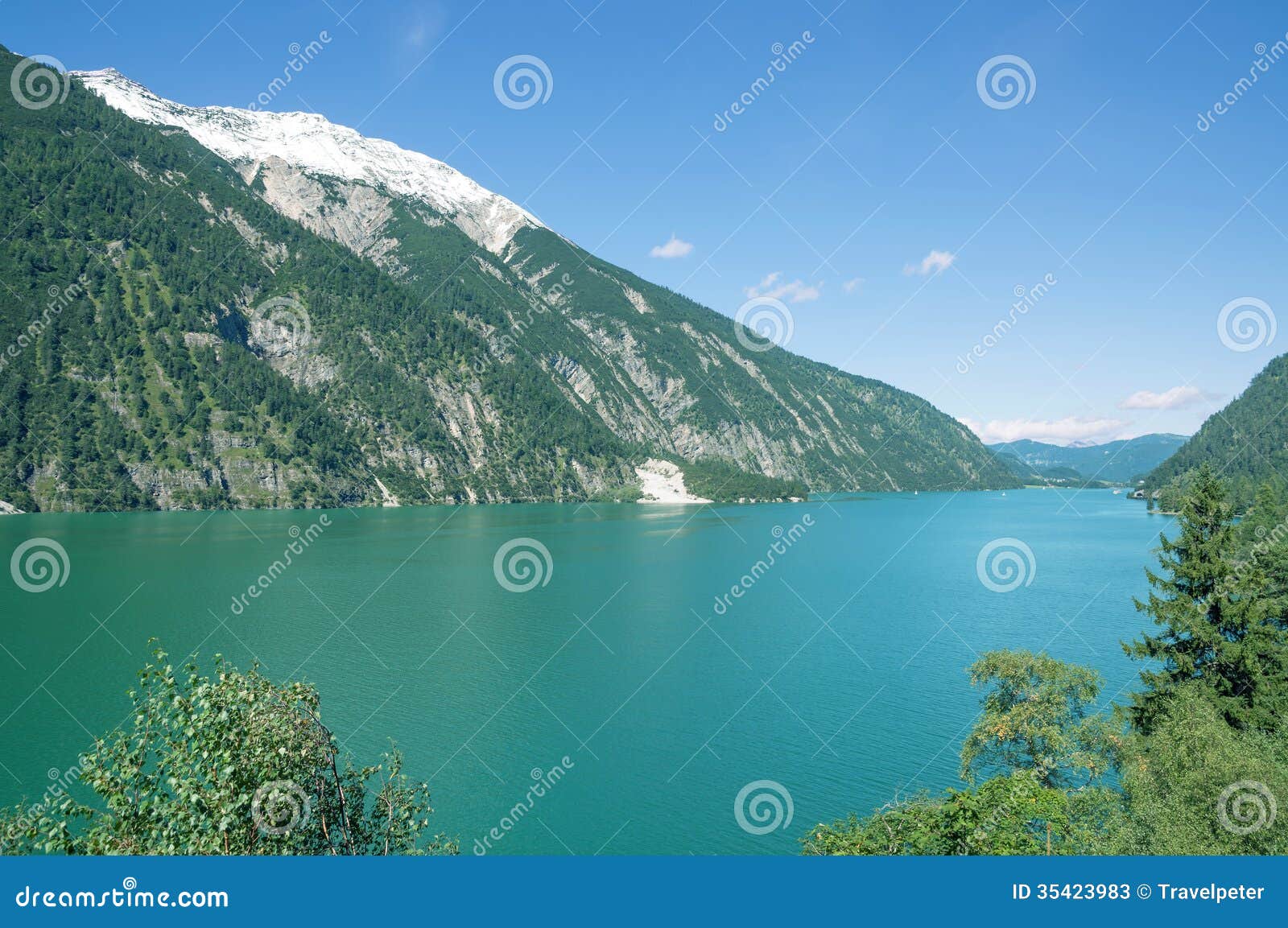 Lago Achensee, Tirol, Áustria Imagem de Stock - Imagem de paisagem ...