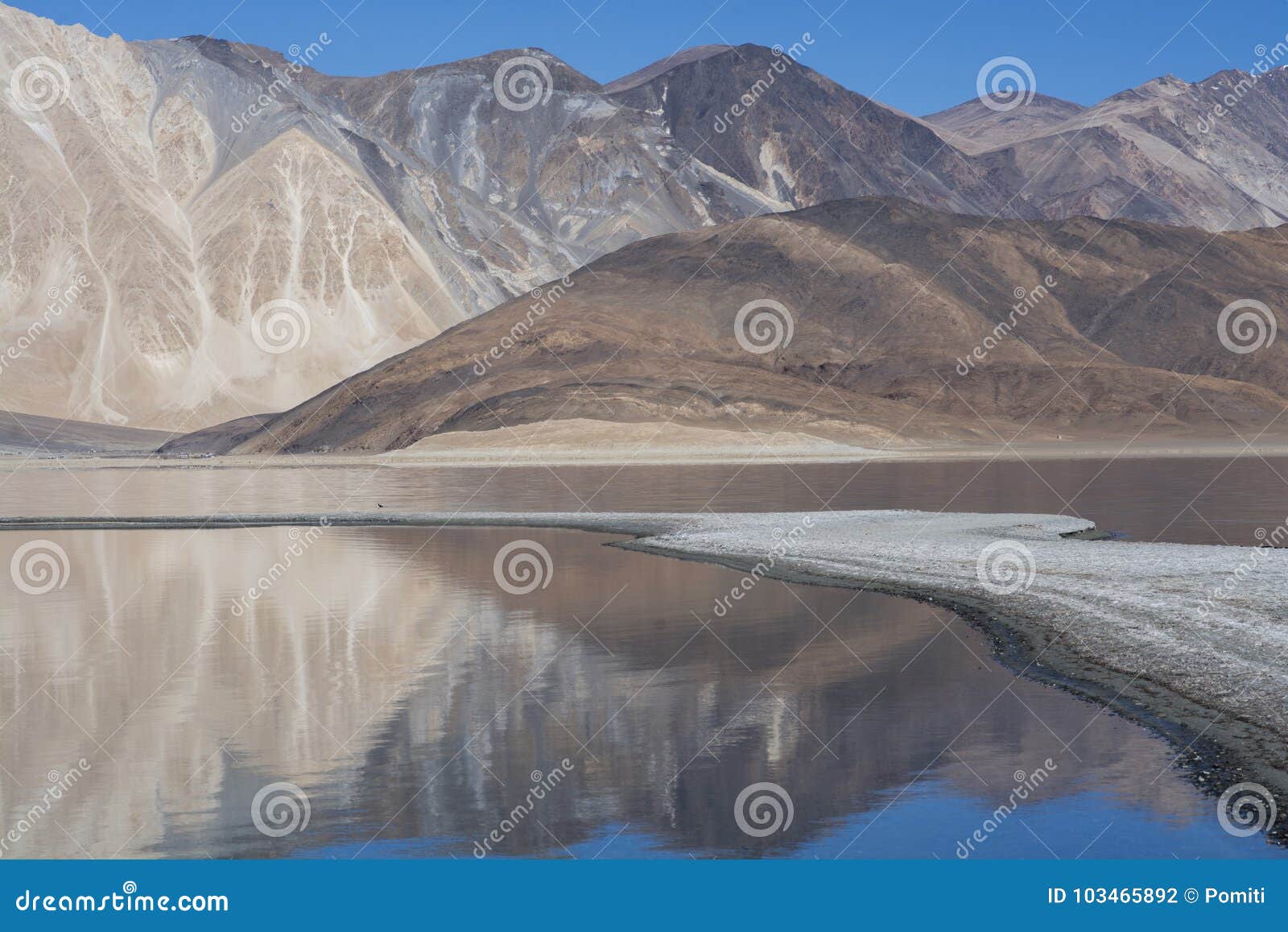 Lago Con El Promontorio De La Arena Foto de archivo - Imagen de altitud ...