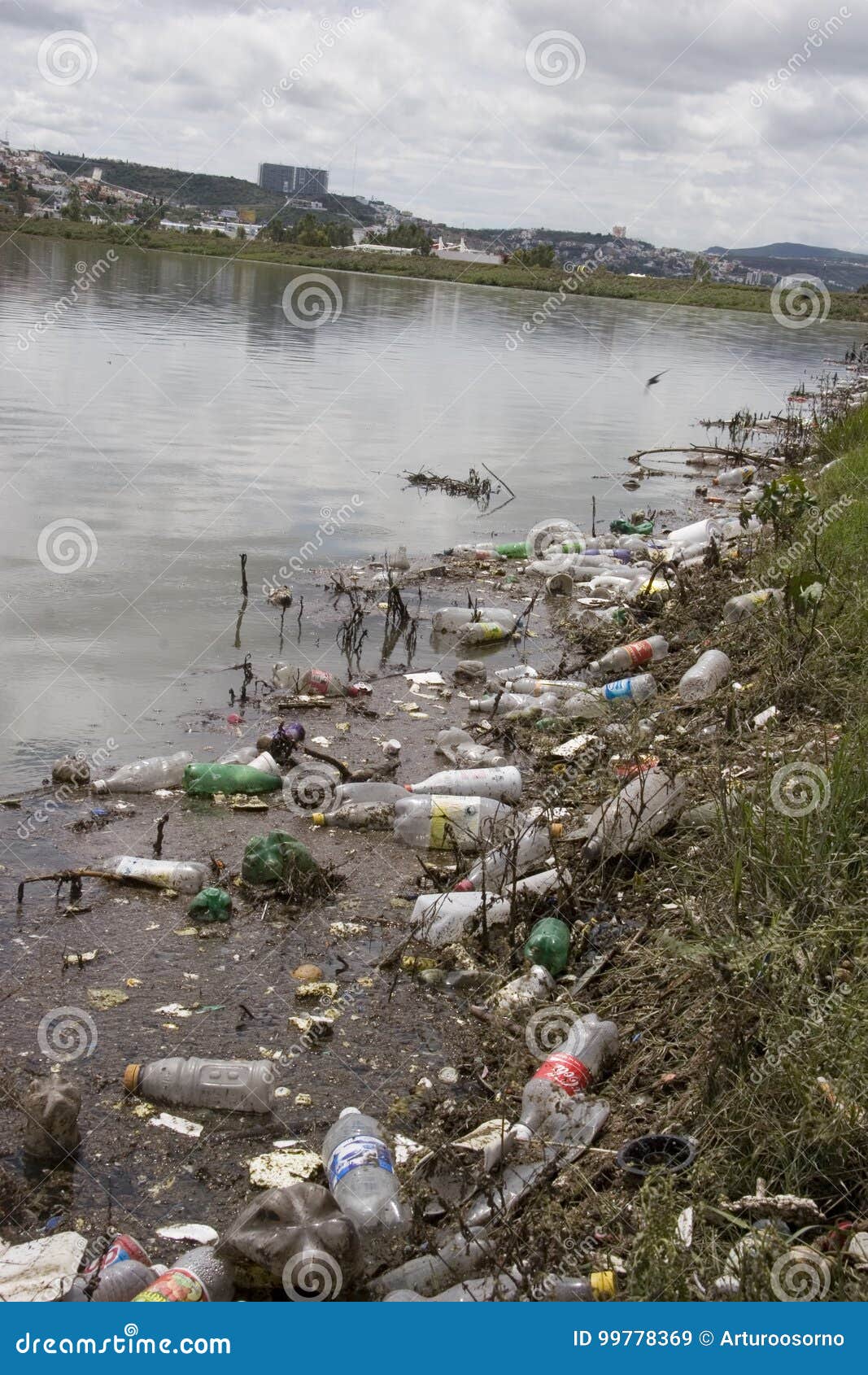 Lago contaminado imagen de archivo editorial. Imagen de acciones - 99778369