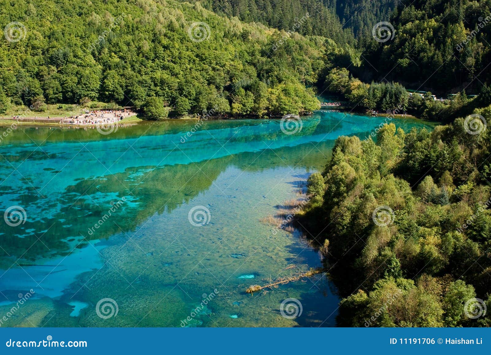 Lago de cinco flores foto de stock. Imagem de desengate - 11191706