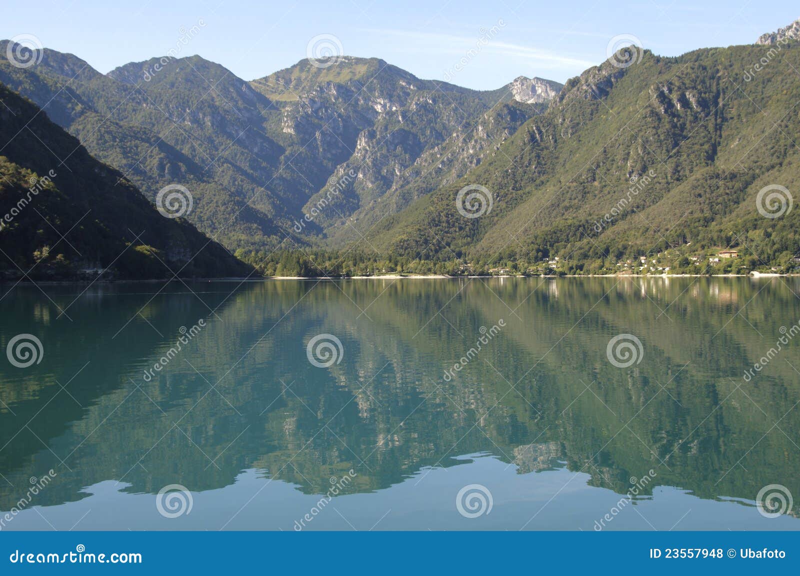 Lago di Ledro,lake Ledro stock photo. Image of scenery - 23557948