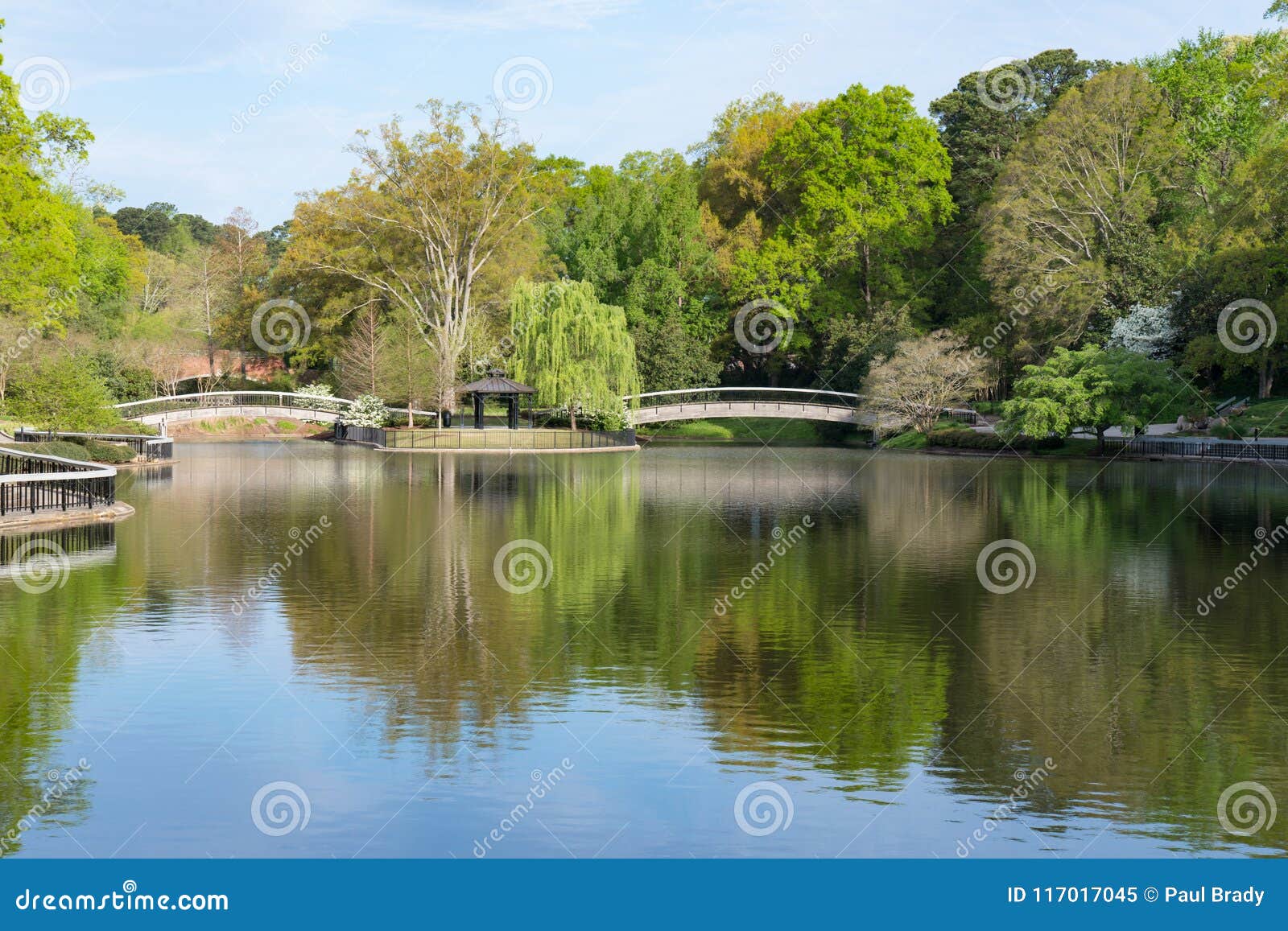 Lago En El Parque De Pullen Imagen de archivo - Imagen de raleigh ...