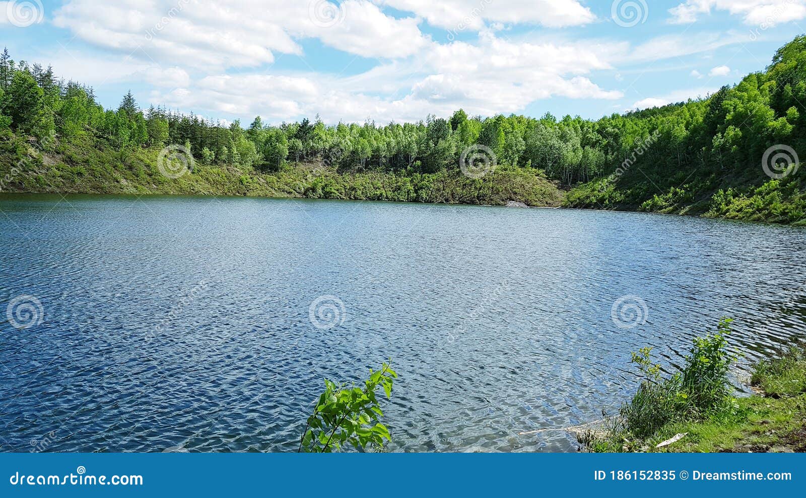 Lago en la selva imagen de archivo. Imagen de agua, cubo - 186152835