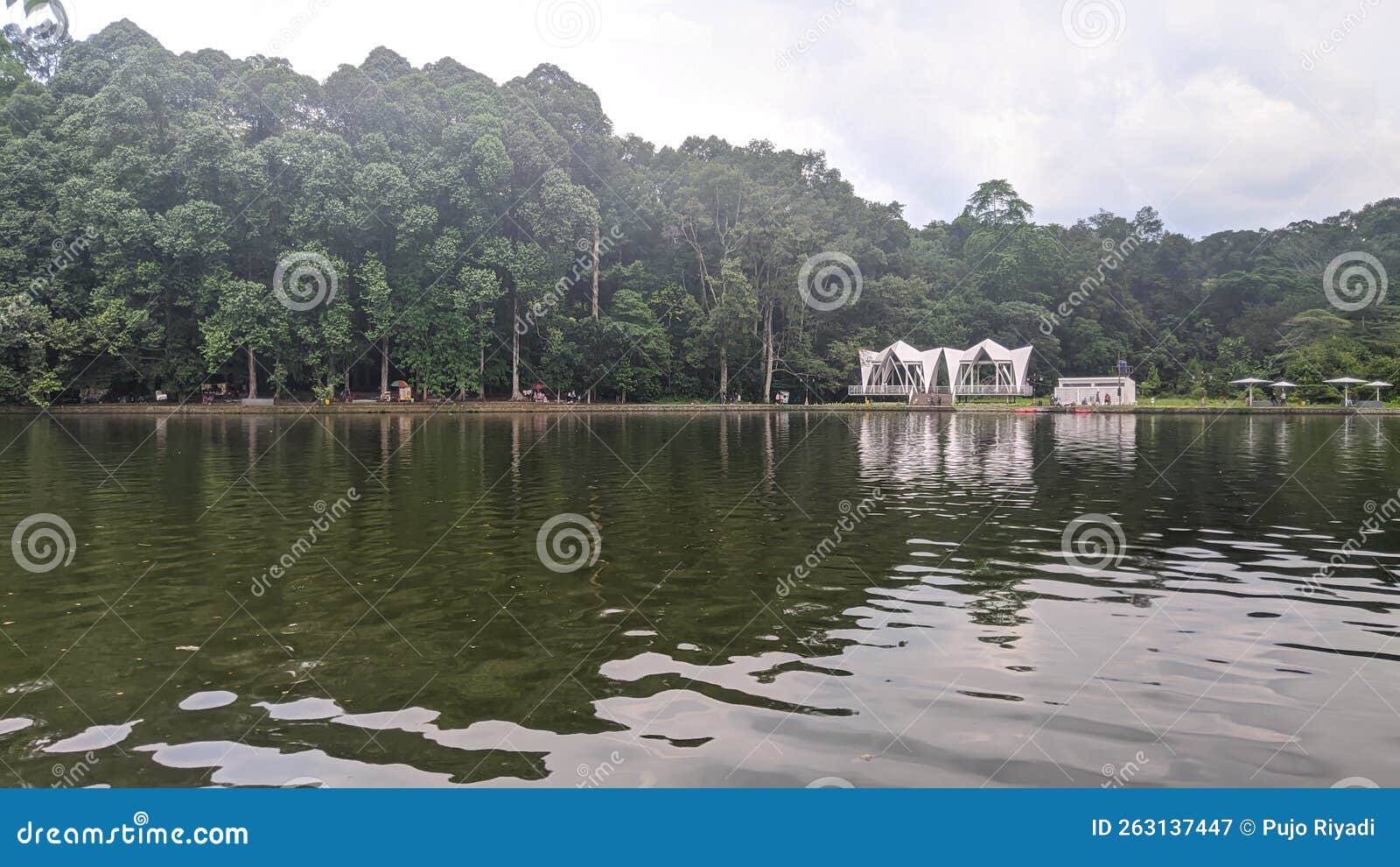 Lago Gede De La Zona Oeste De Java Imagen de archivo - Imagen de lago ...