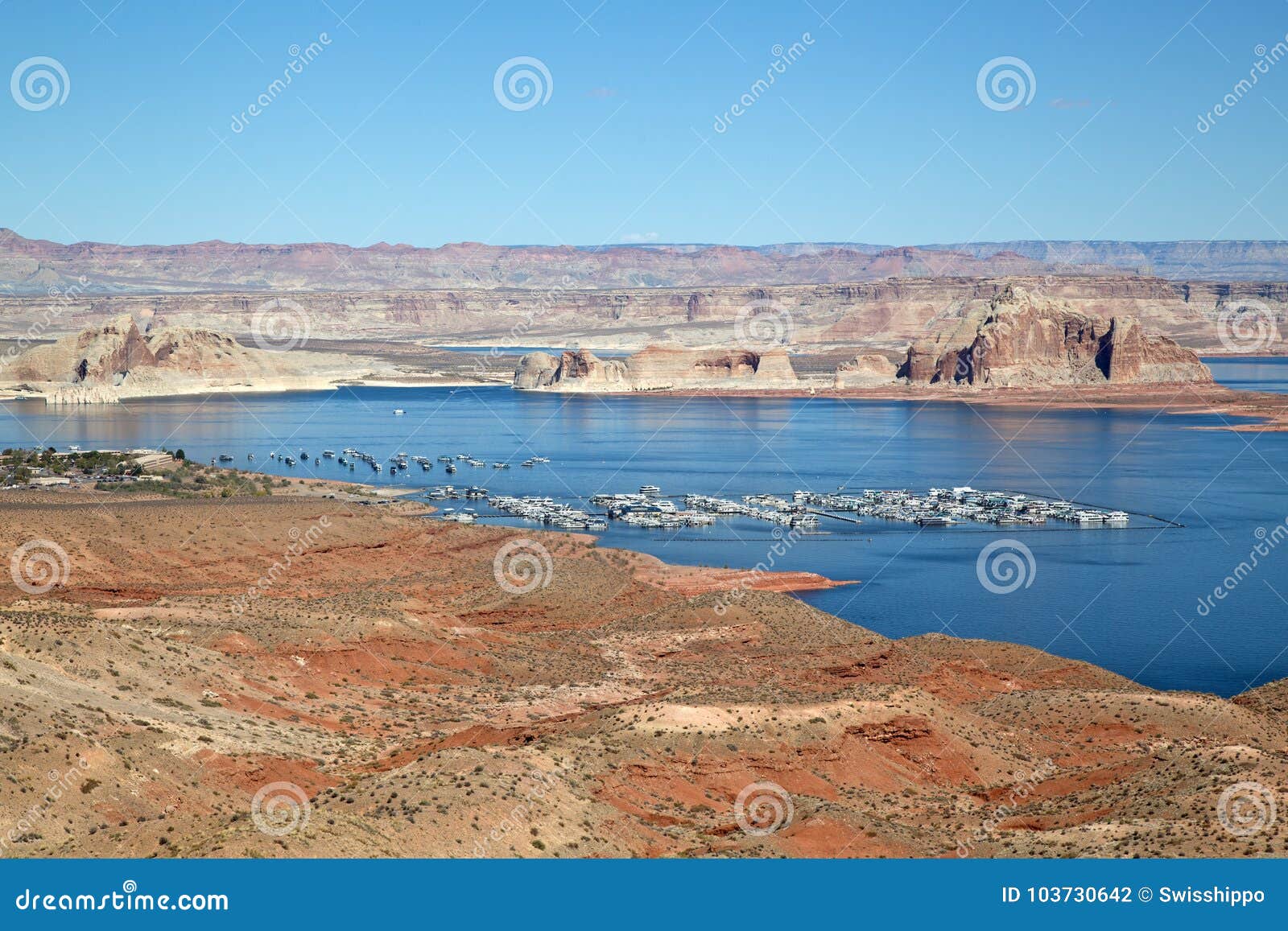 Lago Powell fotografia stock. Immagine di fiume, altopiano - 103730642