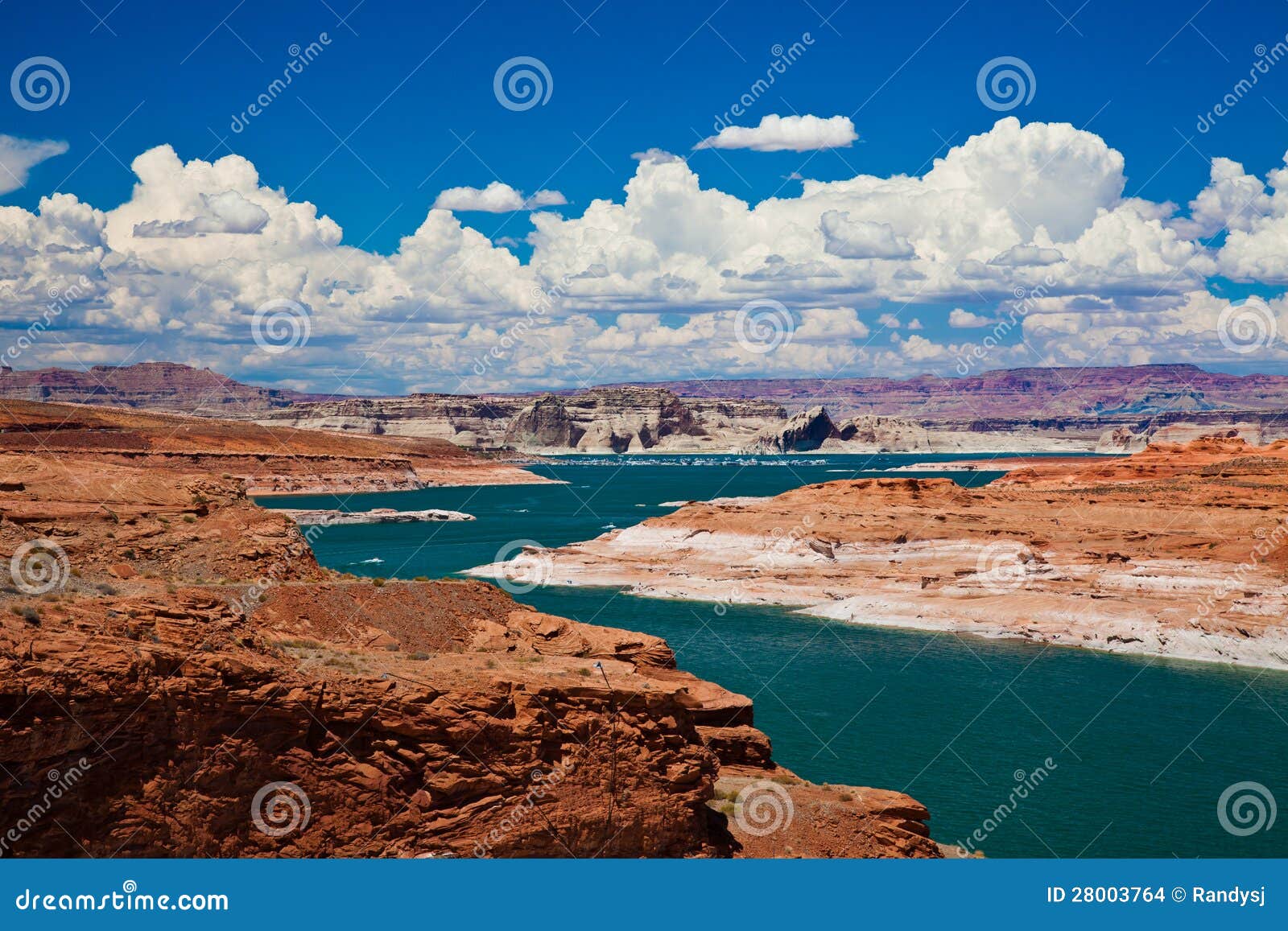 Lago Powell Utah foto de archivo. Imagen de cielo, utah - 28003764