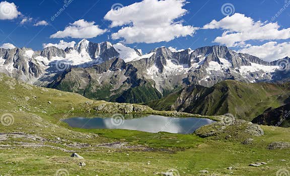 Lago Strino stock photo. Image of nature, alps, high - 11793842